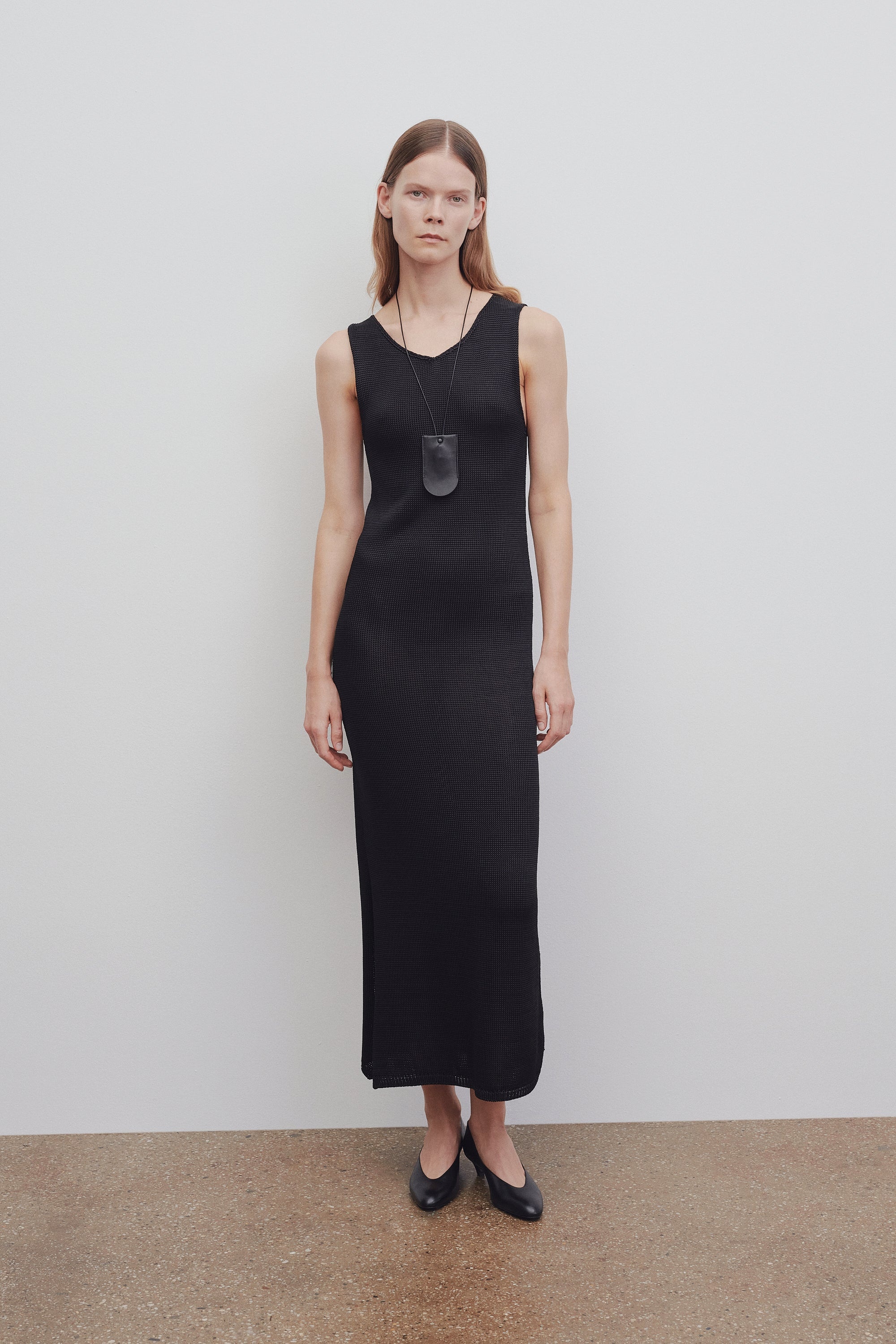 The Row Maldo Dress in Acetate | REVERSIBLE