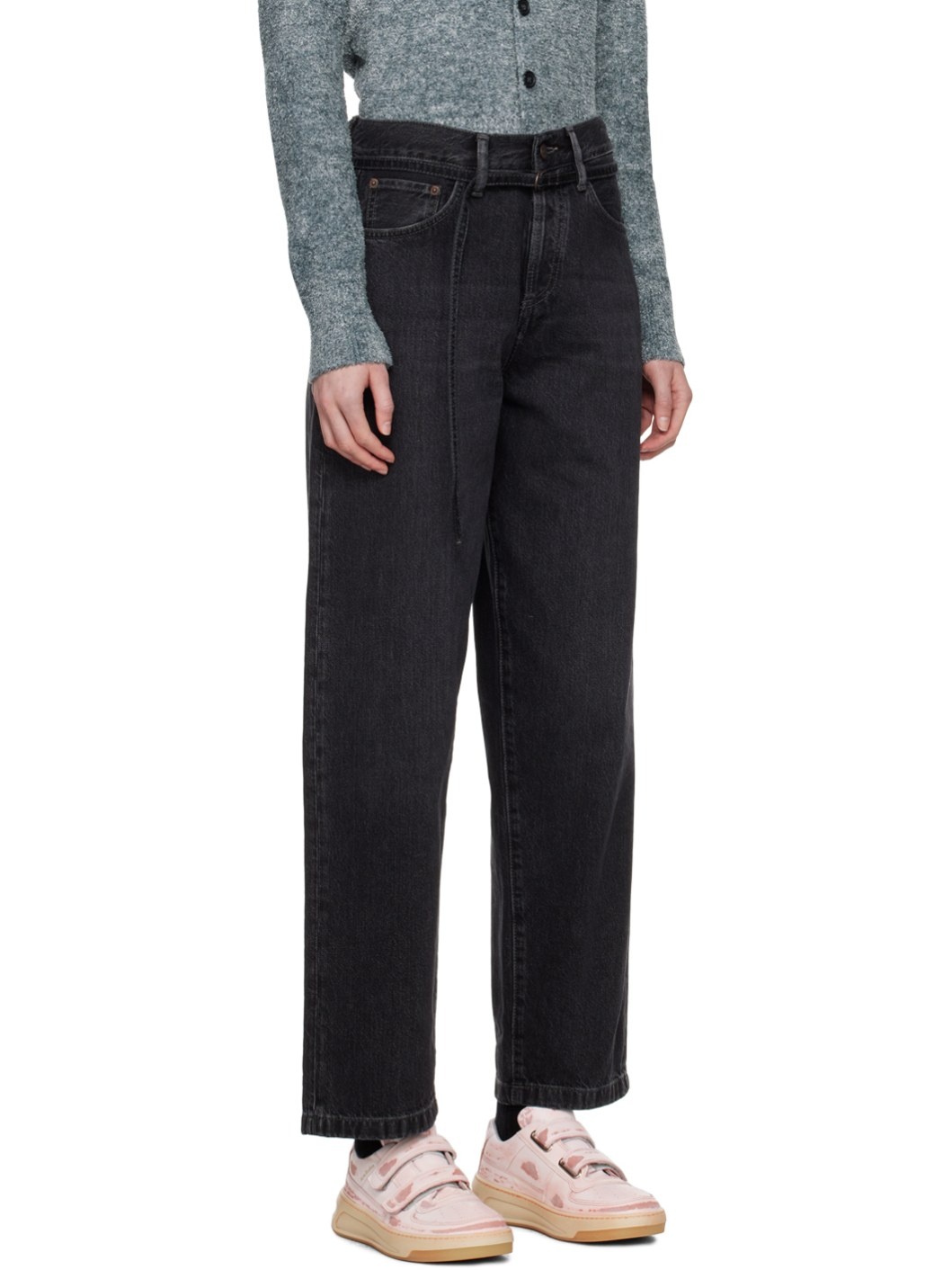 Acne Studios Black 1991 Toj Jeans | REVERSIBLE