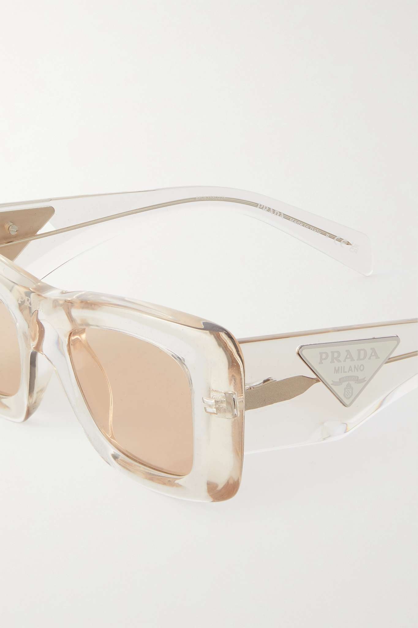 Prada Square-frame acetate sunglasses | REVERSIBLE
