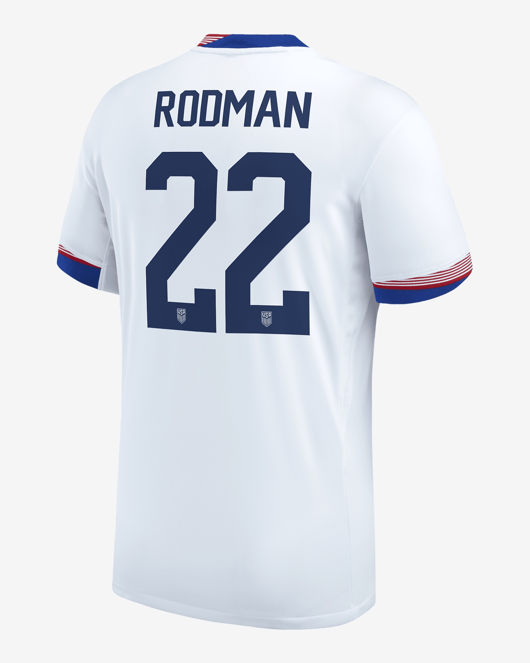 Nike Trinity Rodman USWNT 2024 Stadium Away Nike Men's Dri-FIT Soccer ...