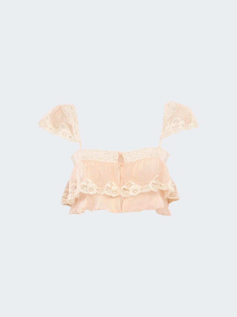 Chloé Top Roscini Powdery Pink | REVERSIBLE