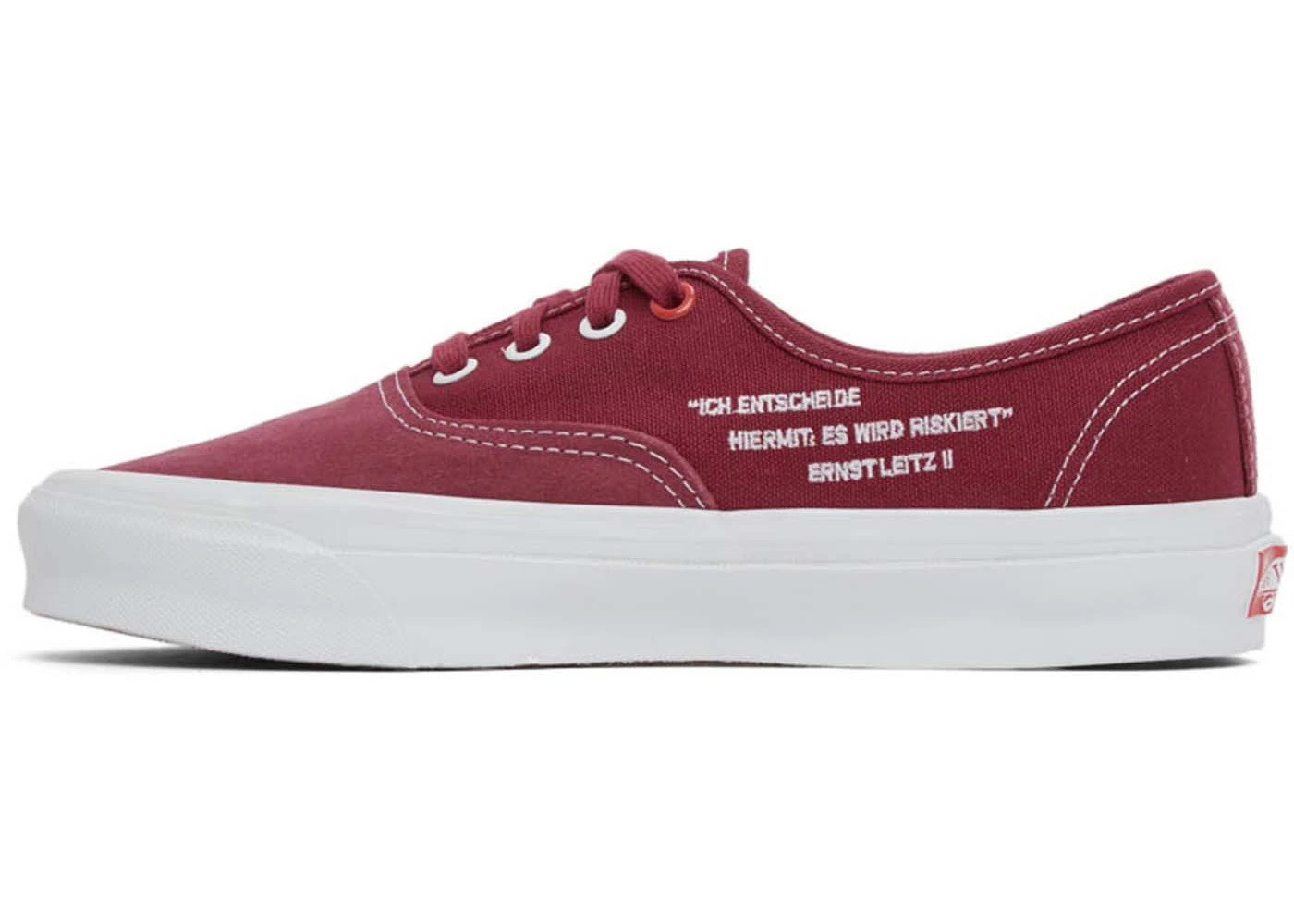 Vans Vans OG Authentic LX Ray Barbee Leica Red | REVERSIBLE