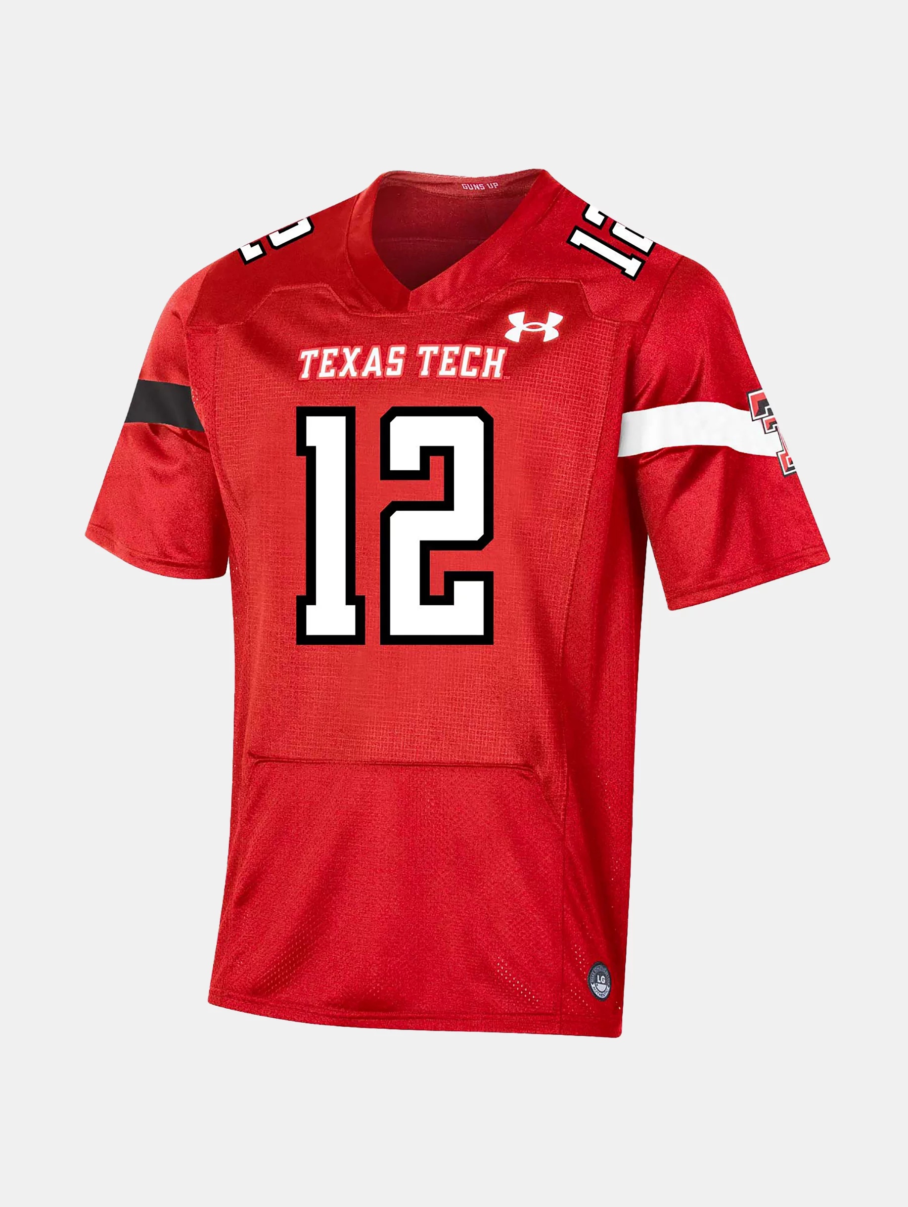 Under Armour Men's UA ArmourFuse Texas Tech Football NIL Replica Jersey ...