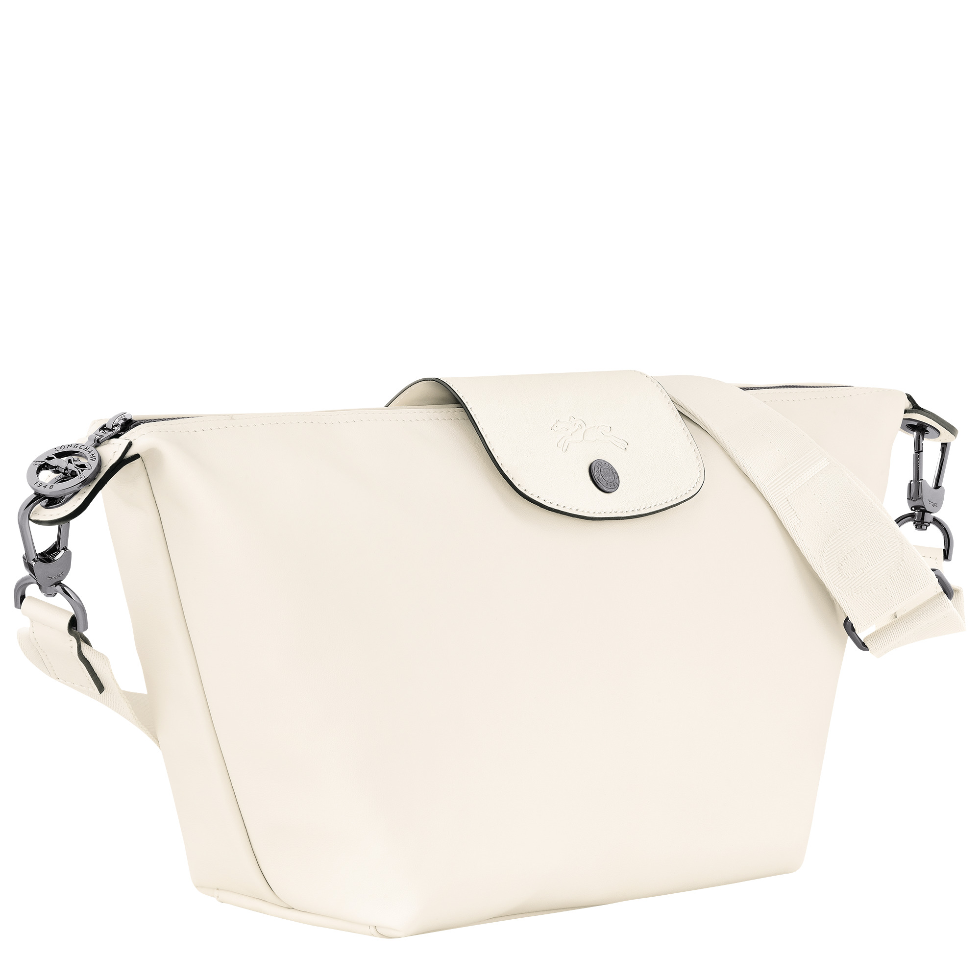 Longchamp Le Pliage Xtra S Hobo bag Ecru - Leather | REVERSIBLE