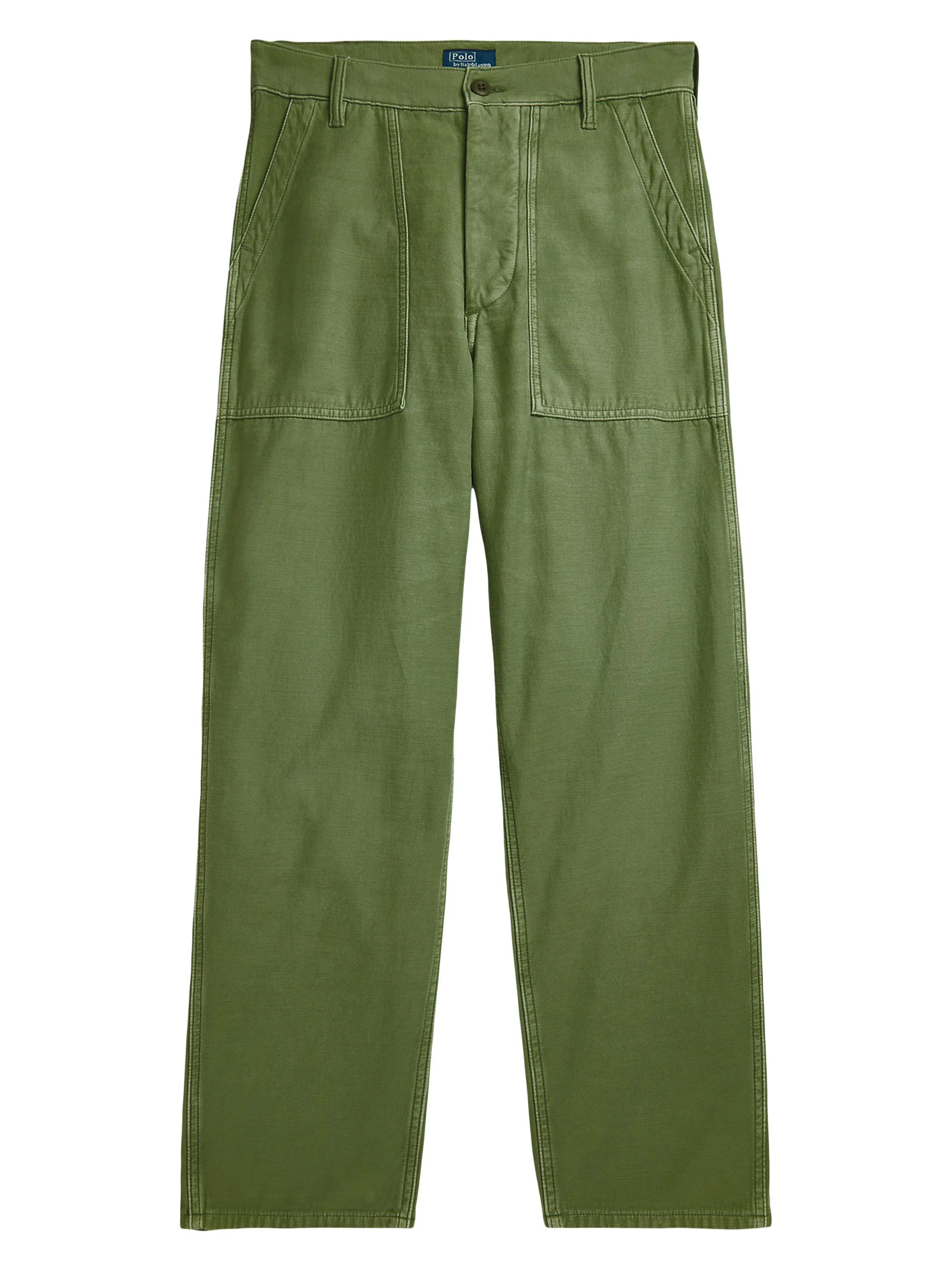 Polo Ralph Lauren Women's Ricky Sateen Straight-Leg Pants - Olive ...