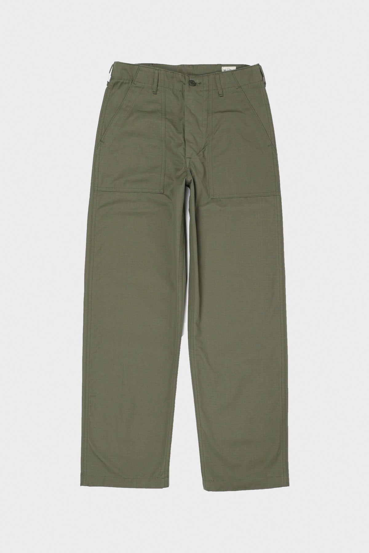 orSlow US Army Fatigue Pants - Green Ripstop | REVERSIBLE