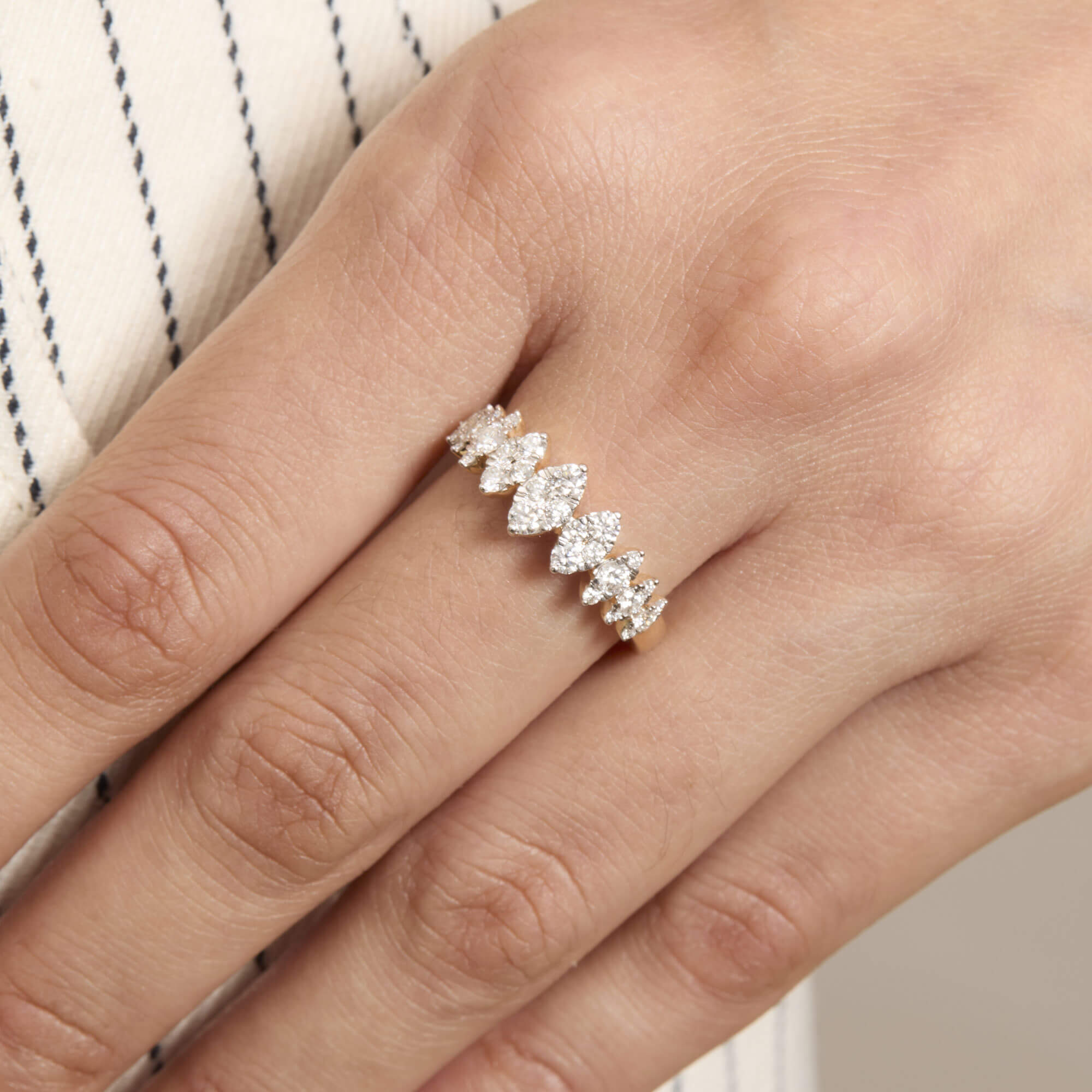 STONE AND STRAND Diamond Fern Band | REVERSIBLE