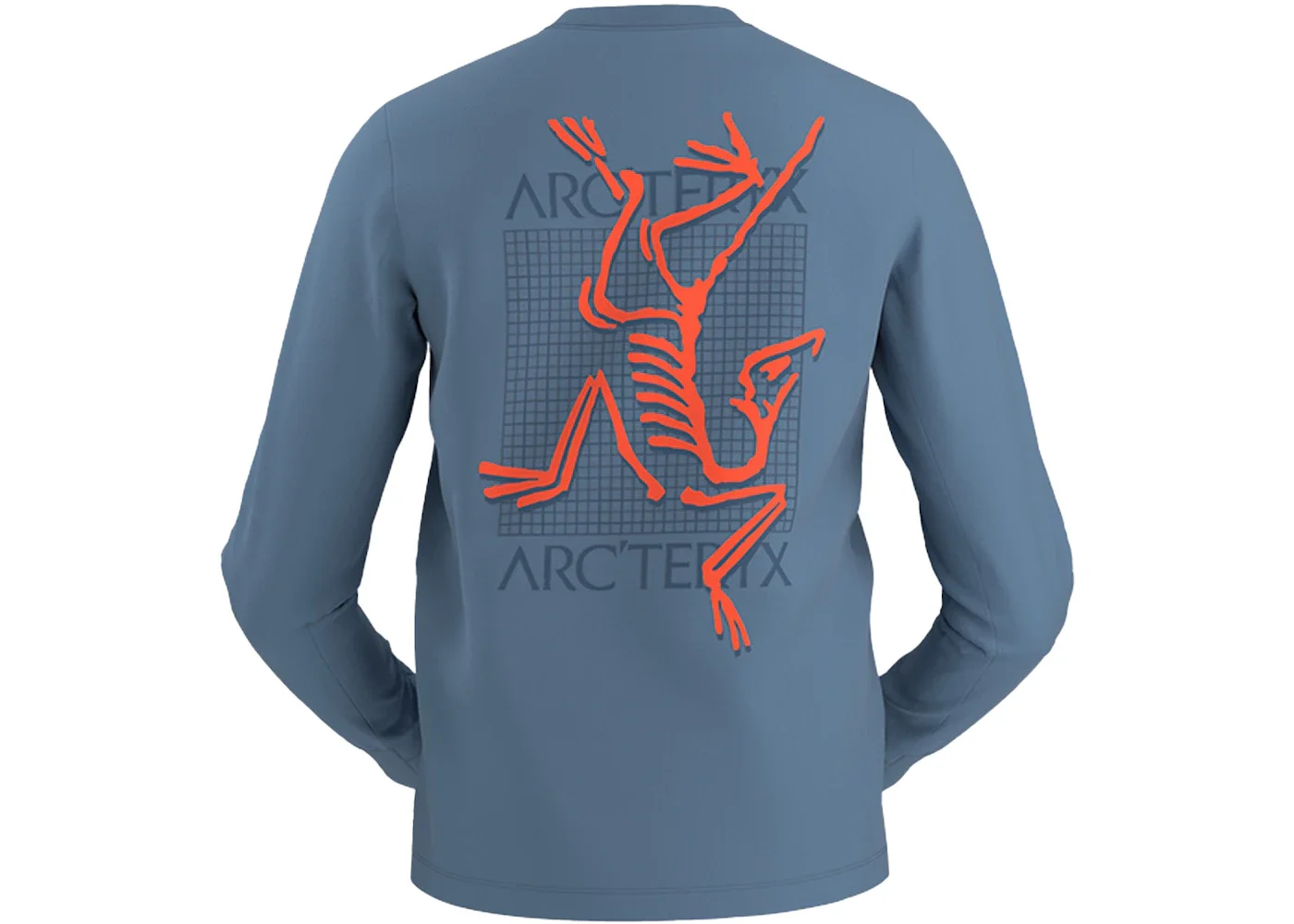 Arc'teryx Arc'teryx Arc'multi Bird Logo Longsleeve Blue | REVERSIBLE