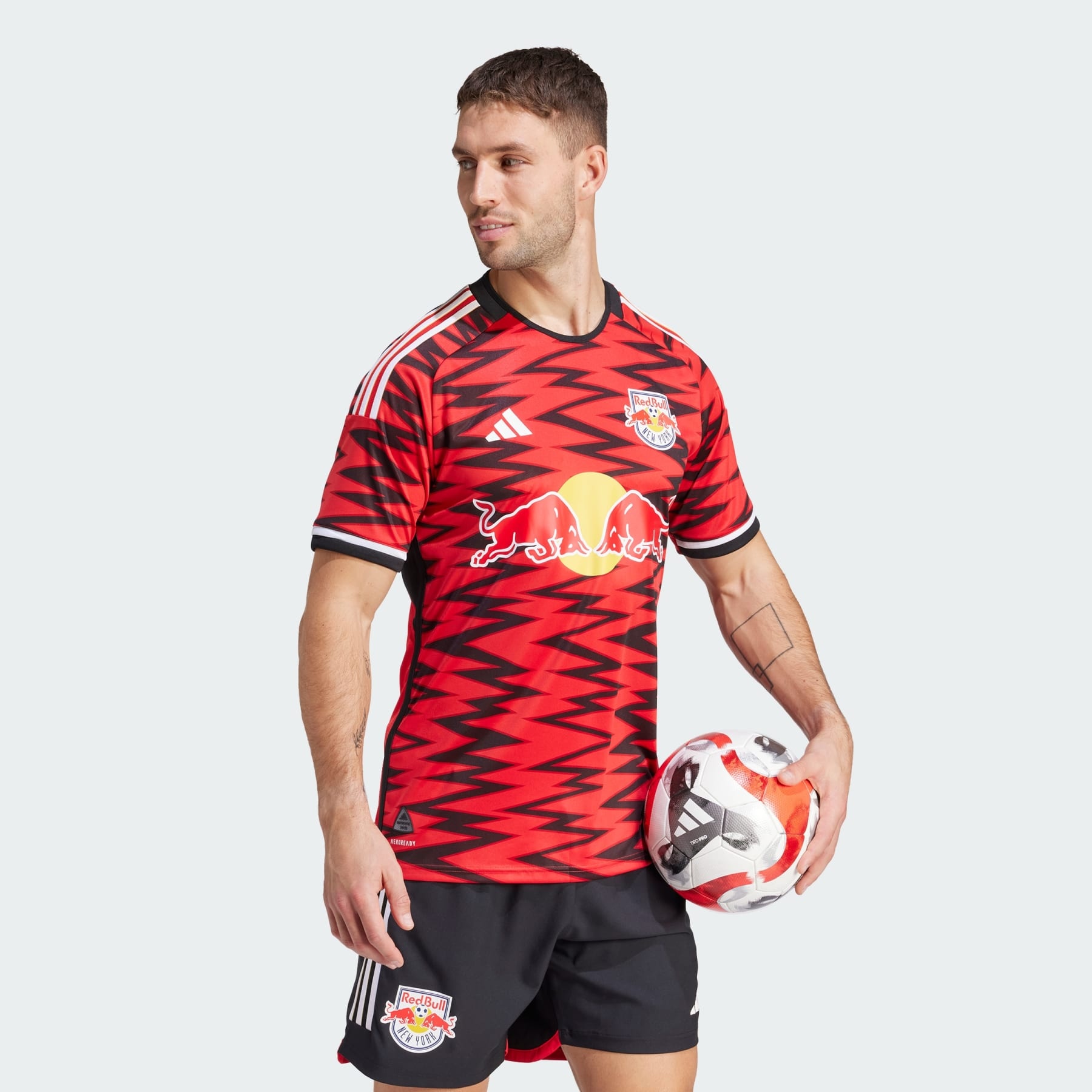 adidas New York Red Bulls 24/25 Home Authentic Jersey | REVERSIBLE