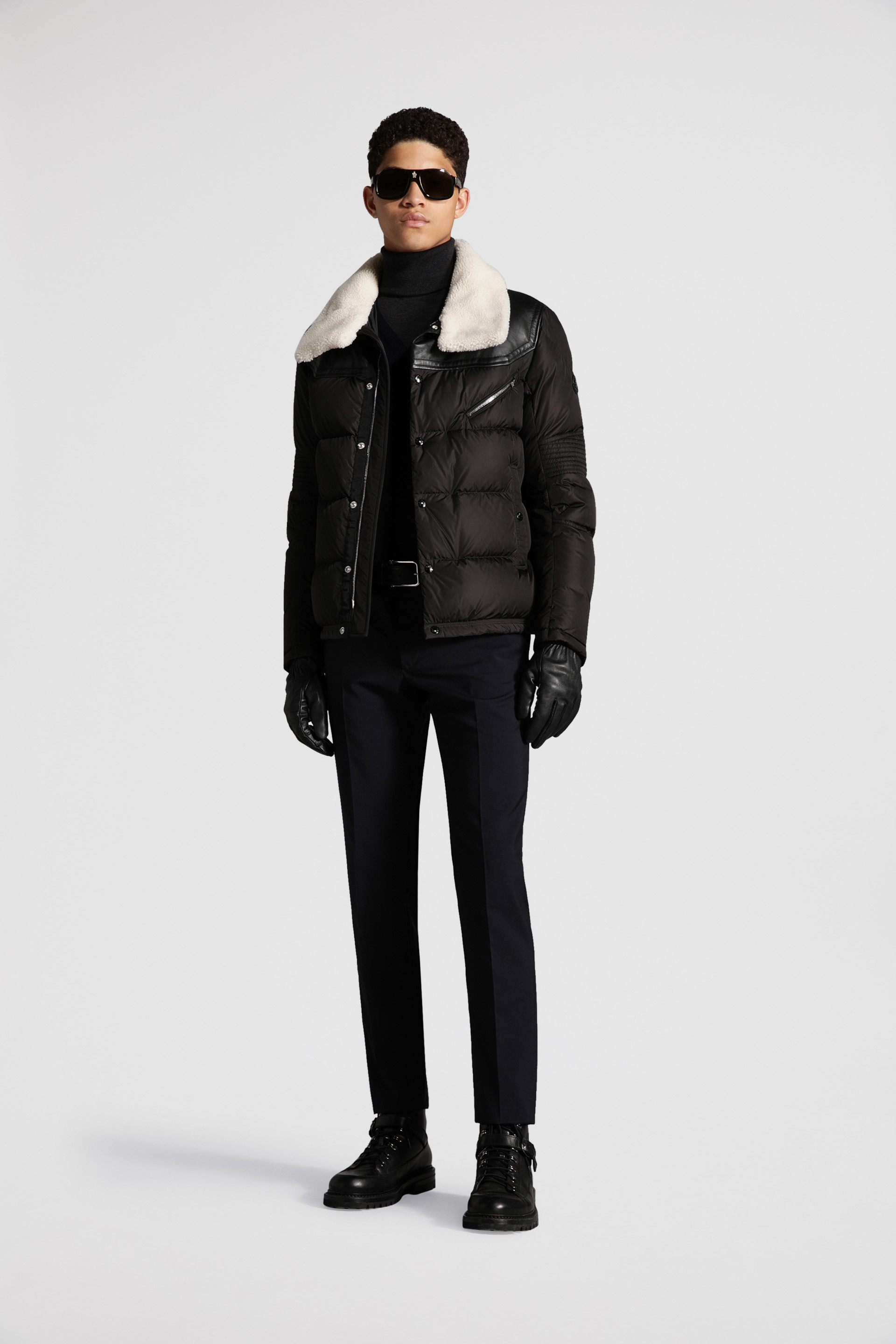 Moncler Leo Short Down Jacket REVERSIBLE