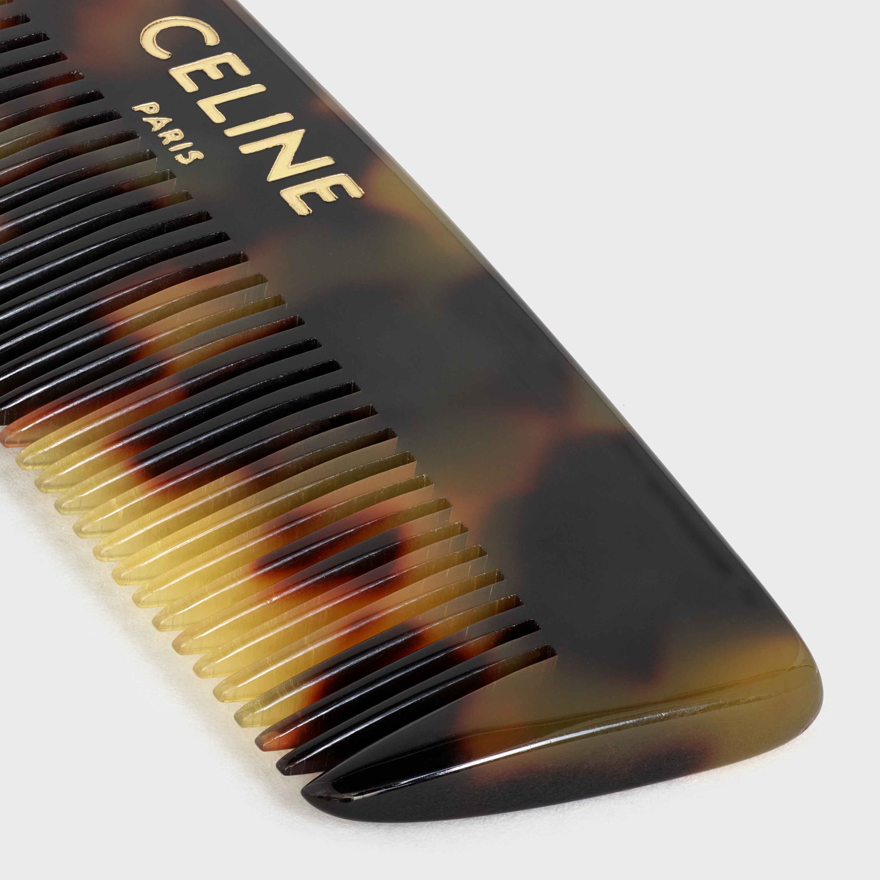 CELINE Moustache Comb in Triomphe Canvas | REVERSIBLE