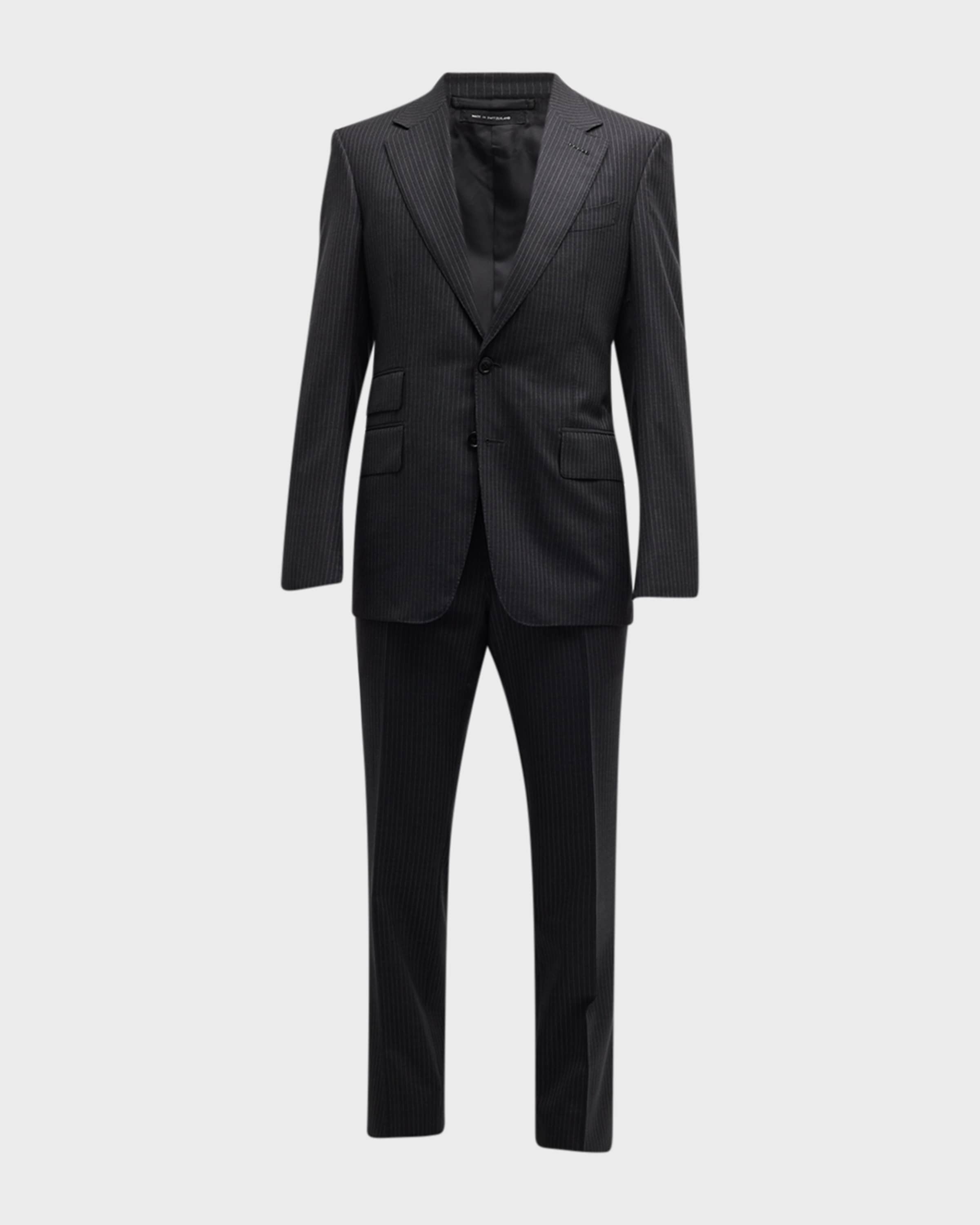TOM FORD Men's Shelton Pinstripe Suit | REVERSIBLE