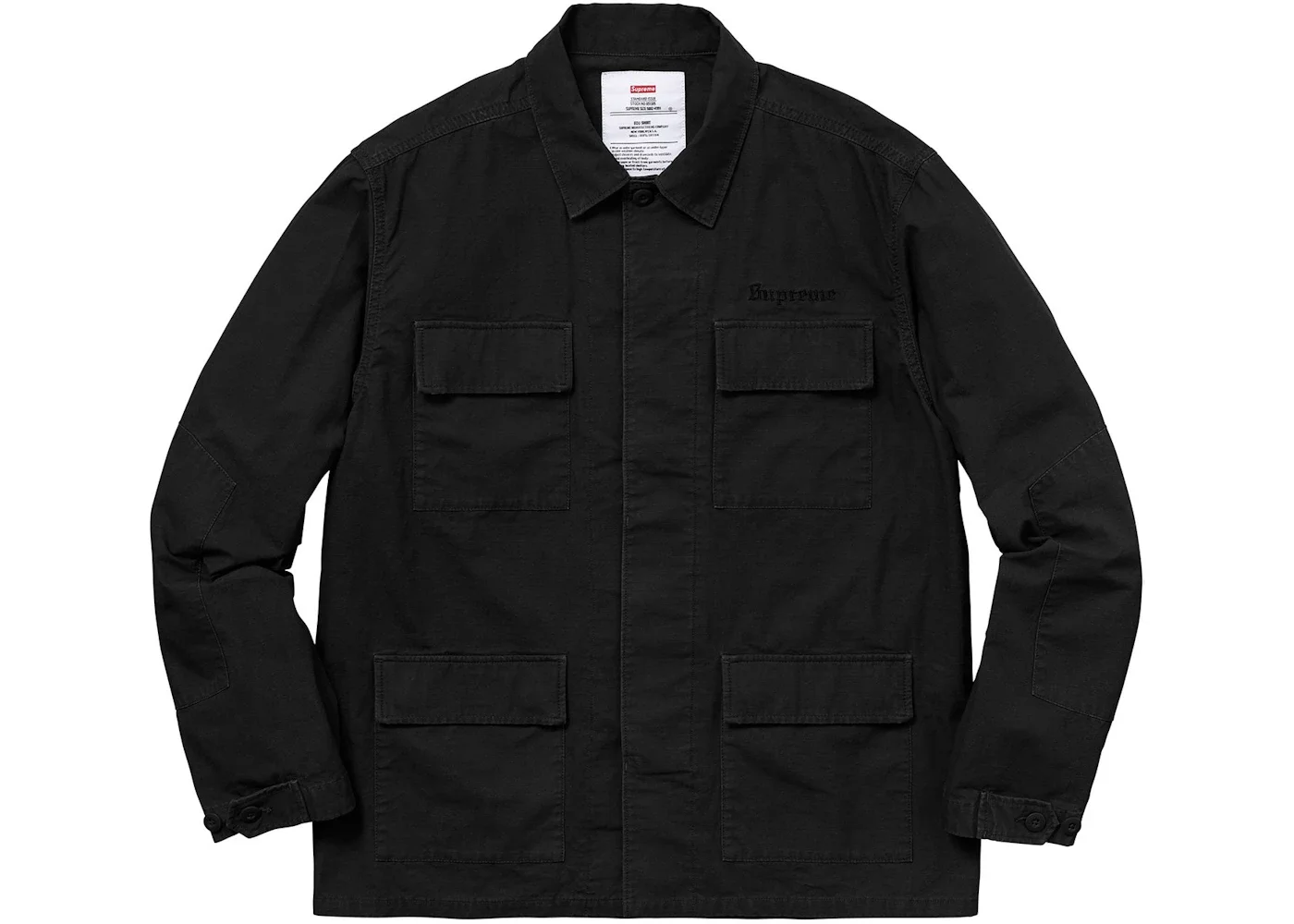Supreme Supreme Hellraiser BDU Shirt Black | REVERSIBLE