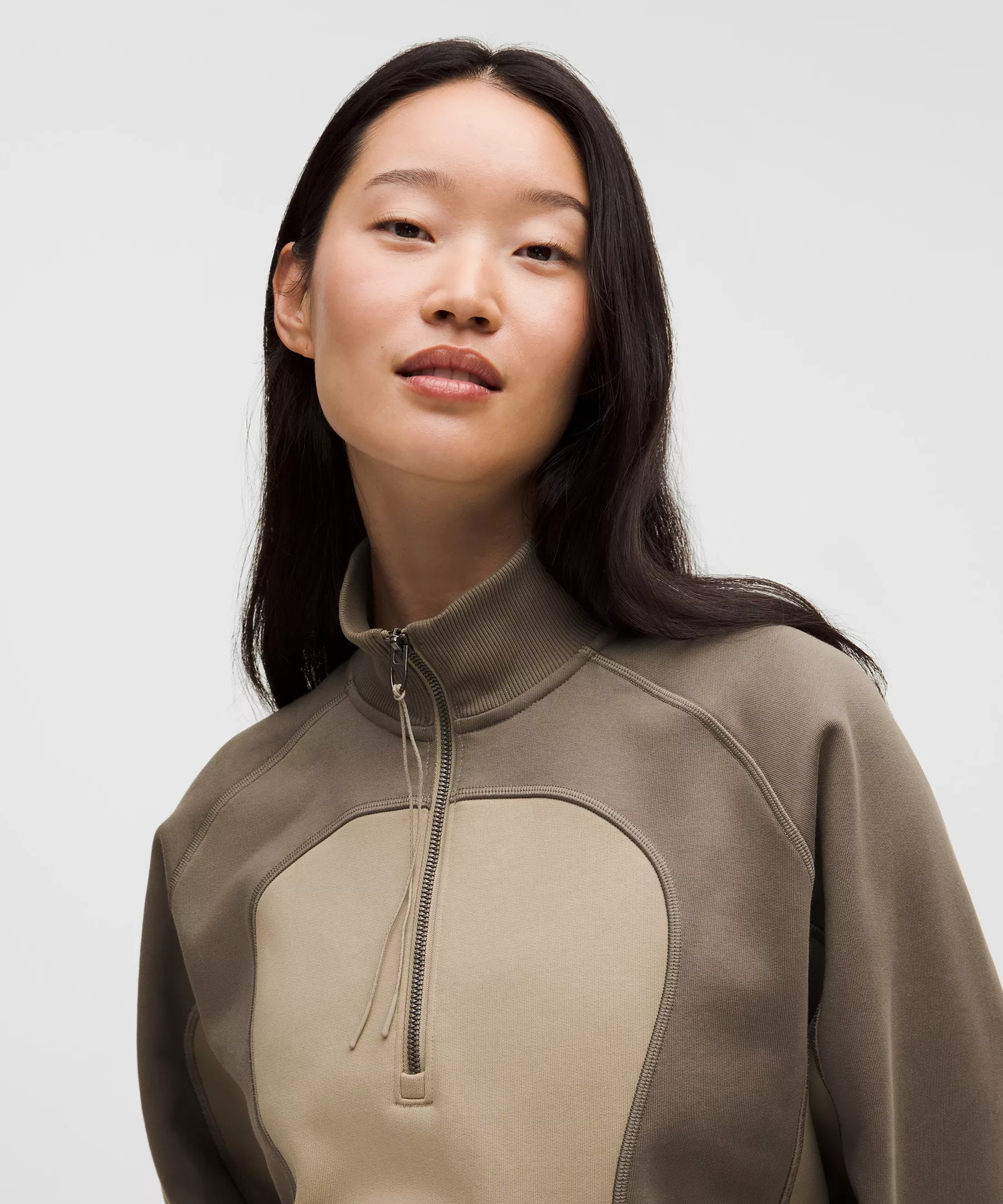 lululemon Cotton Fleece Relaxed-Fit Half Zip *SLNSH Collection | REVERSIBLE