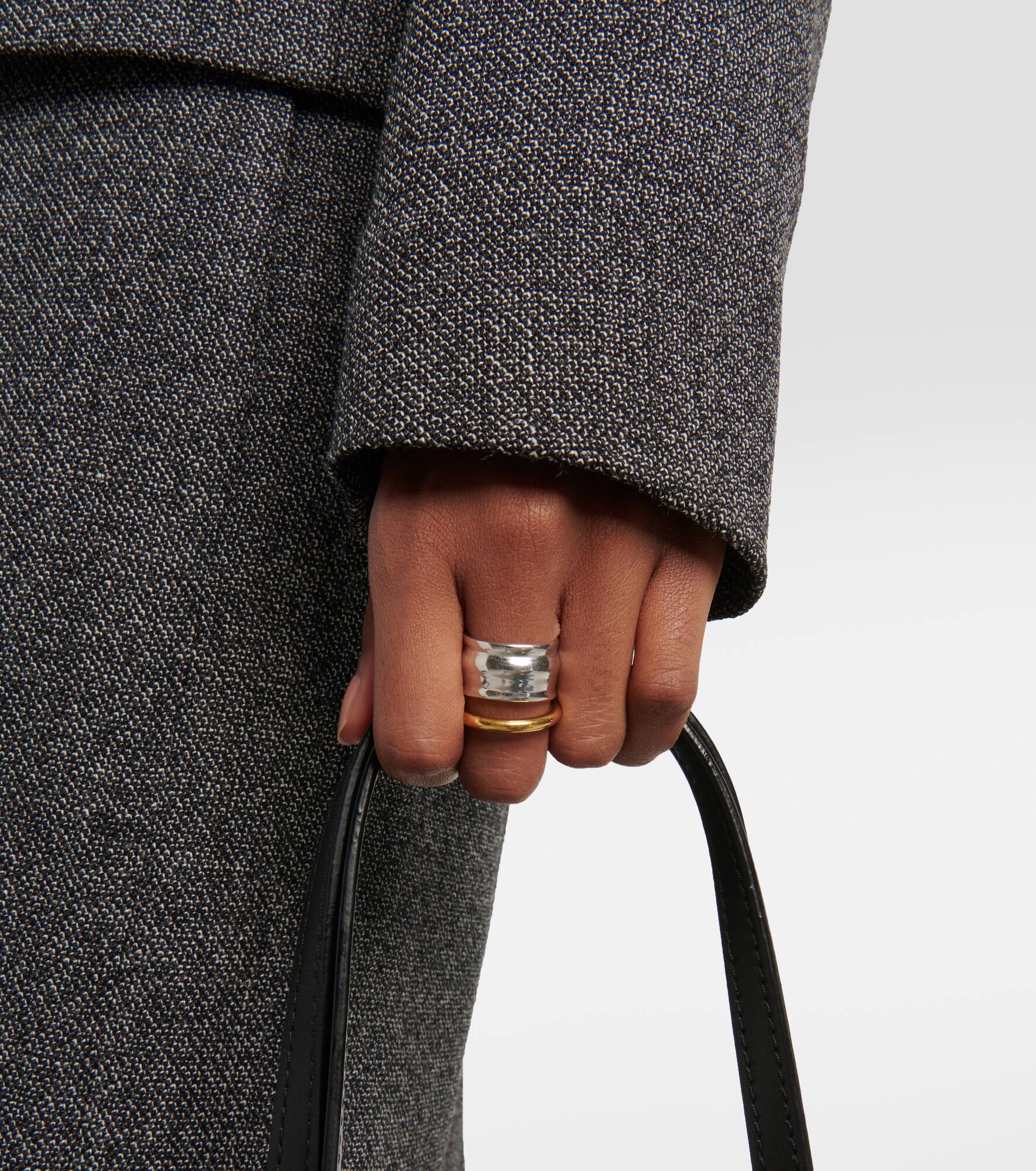 Loewe Nappa Knot sterling silver ring | REVERSIBLE