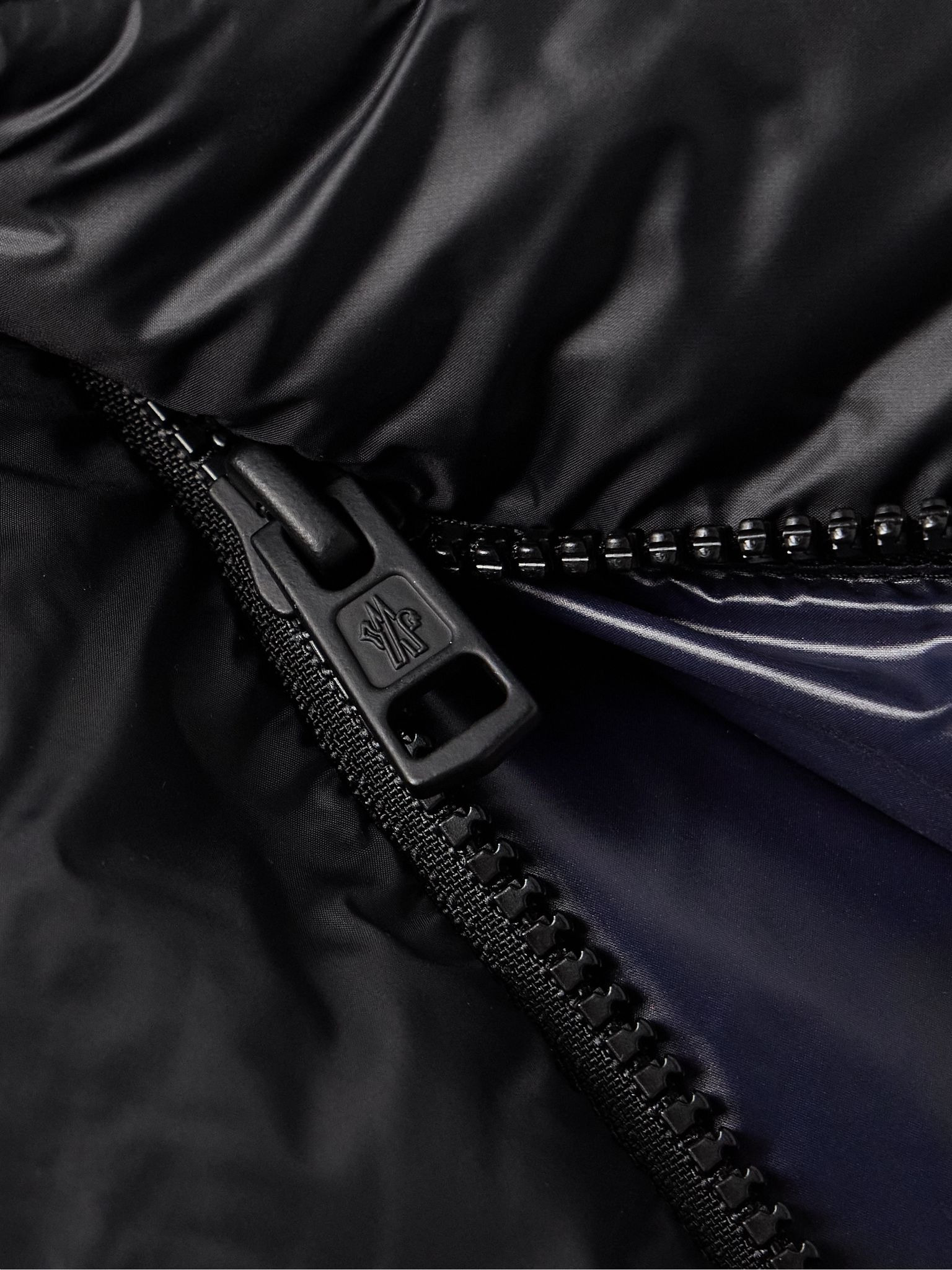 Moncler Cyclone Convertible Logo-Appliquéd Quilted Shell Hooded Down ...
