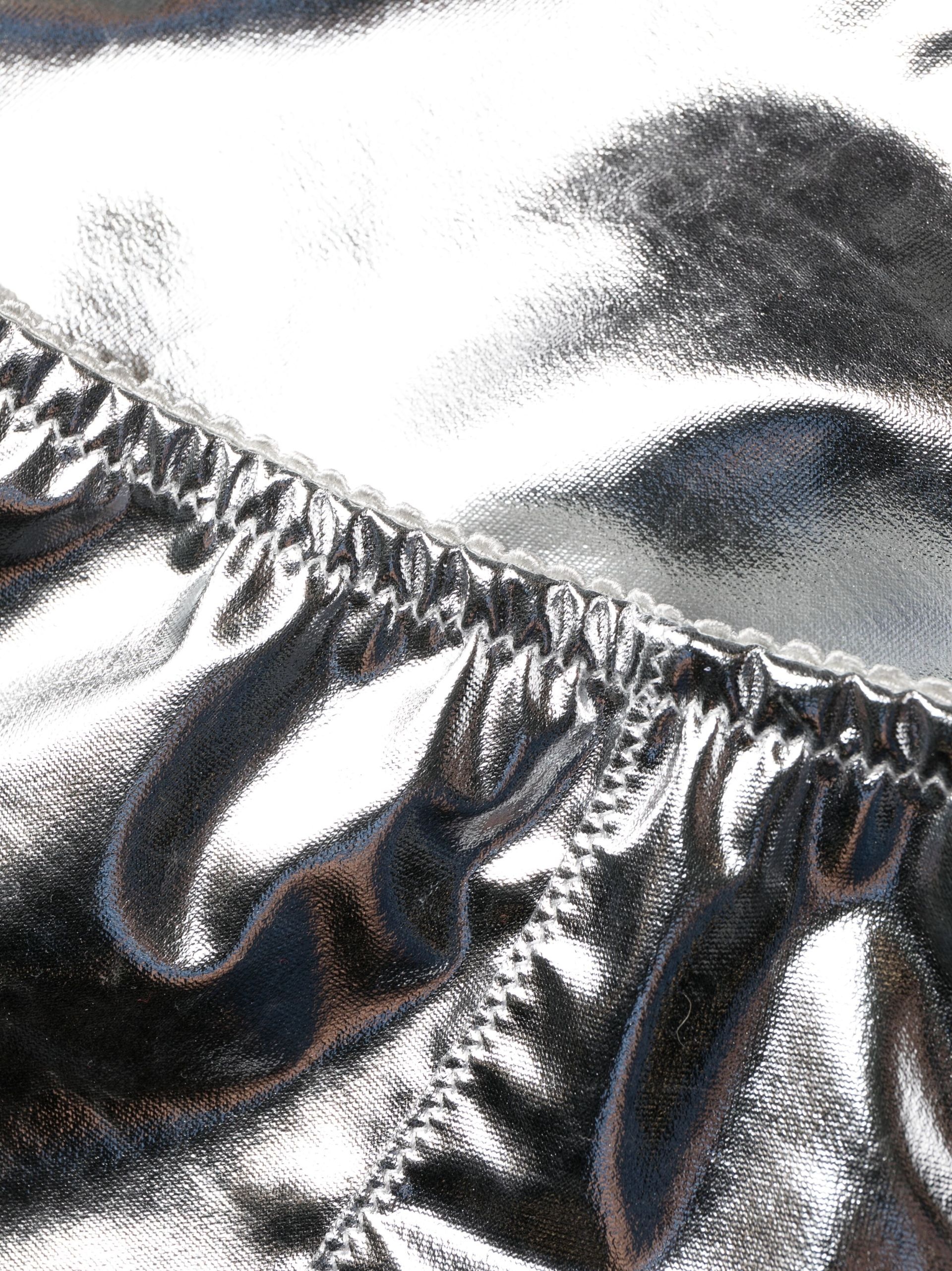 Dolce & Gabbana X Kim Kardashian Silver-Tone Metallic Boxers | REVERSIBLE