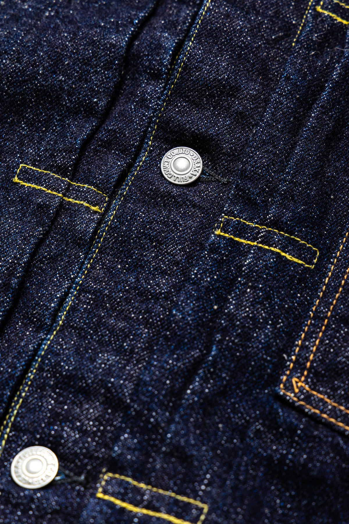 FULLCOUNT 2107TSR-BIG Denim Jacket With T-Back Super Rough - Blue in ...