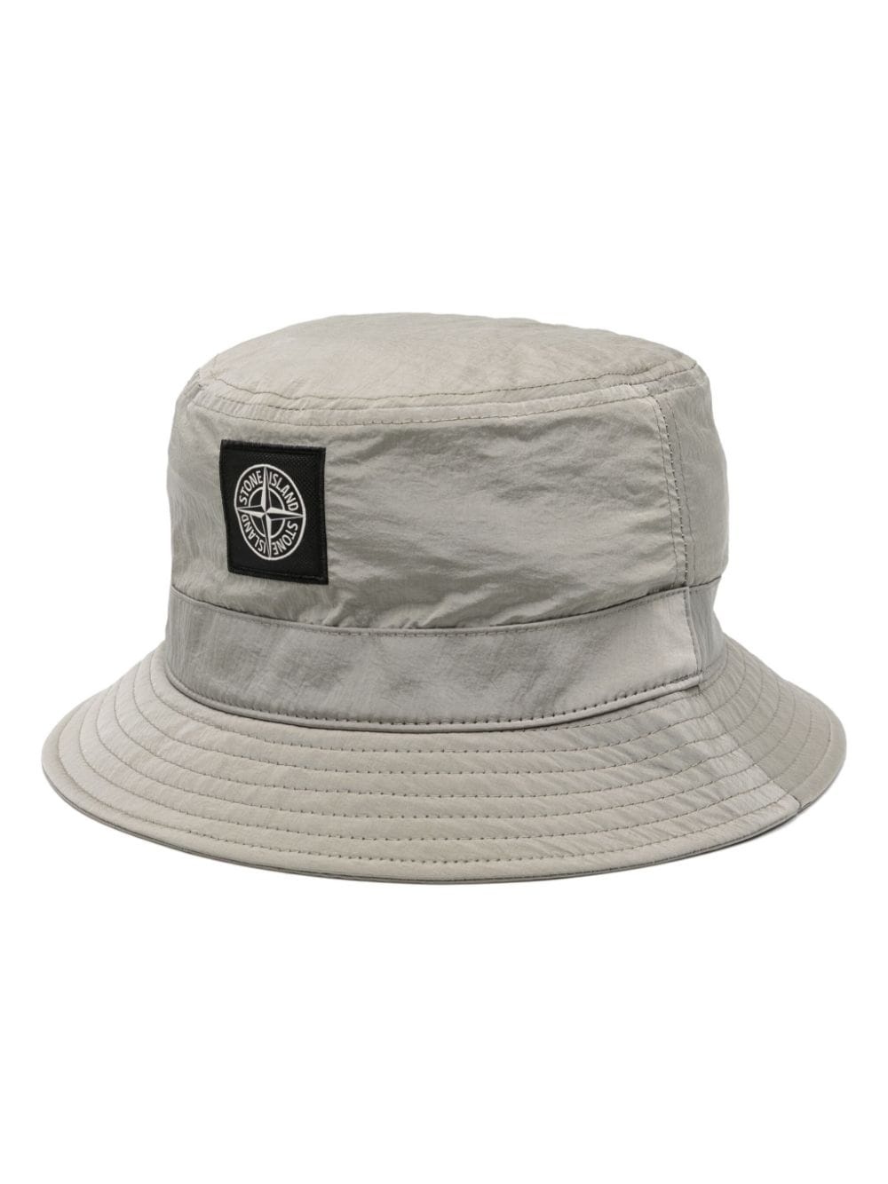 Stone Island Compass-patch ECONYLÂ® bucket hat | REVERSIBLE