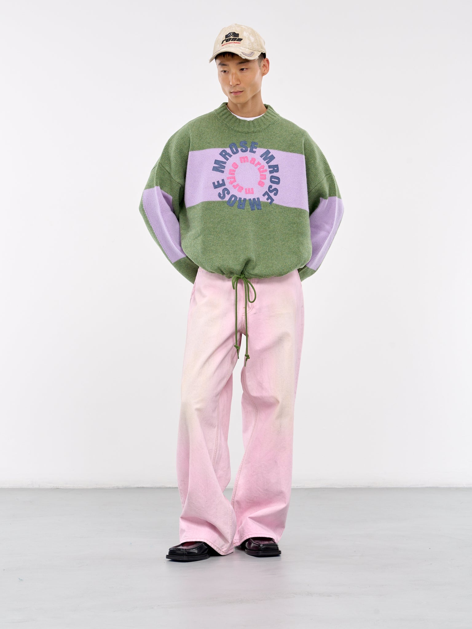 Martine Rose Intarsia Print Jumper | hlorenzo | REVERSIBLE Martine Rose Intarsia Print Jumper | hlorenzo | REVERSIBLE