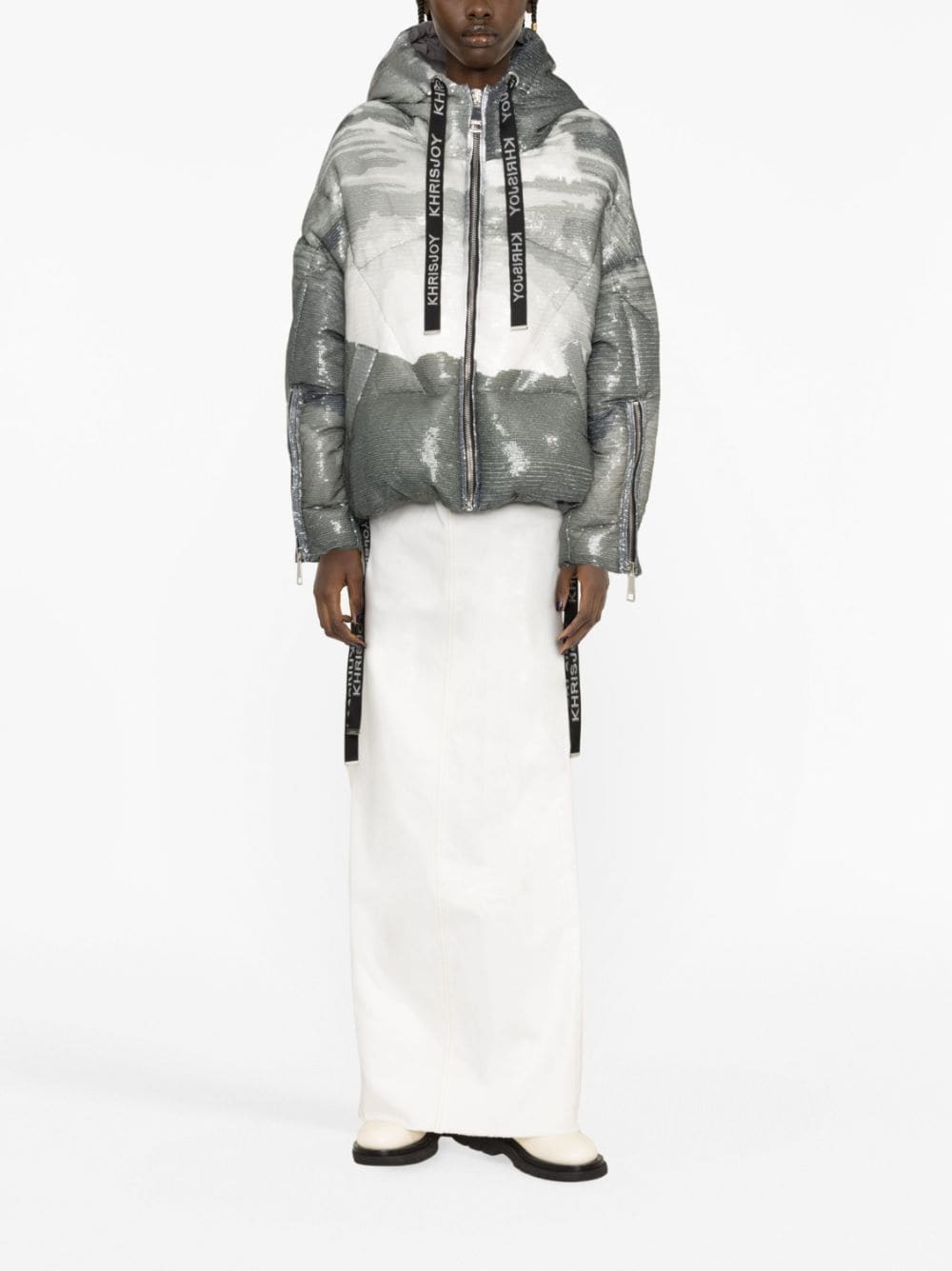 Khrisjoy Khris Iconic puffer jacket | REVERSIBLE