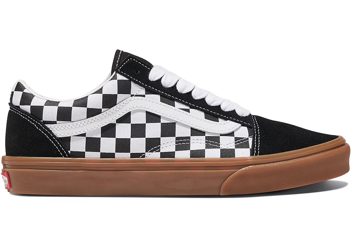 Vans Vans Old Skool Fat Lace Checkered Black | REVERSIBLE