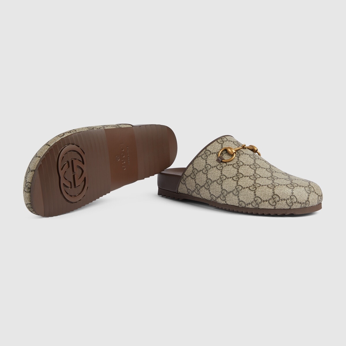 GUCCI Women's GG Supreme Horsebit slipper | REVERSIBLE