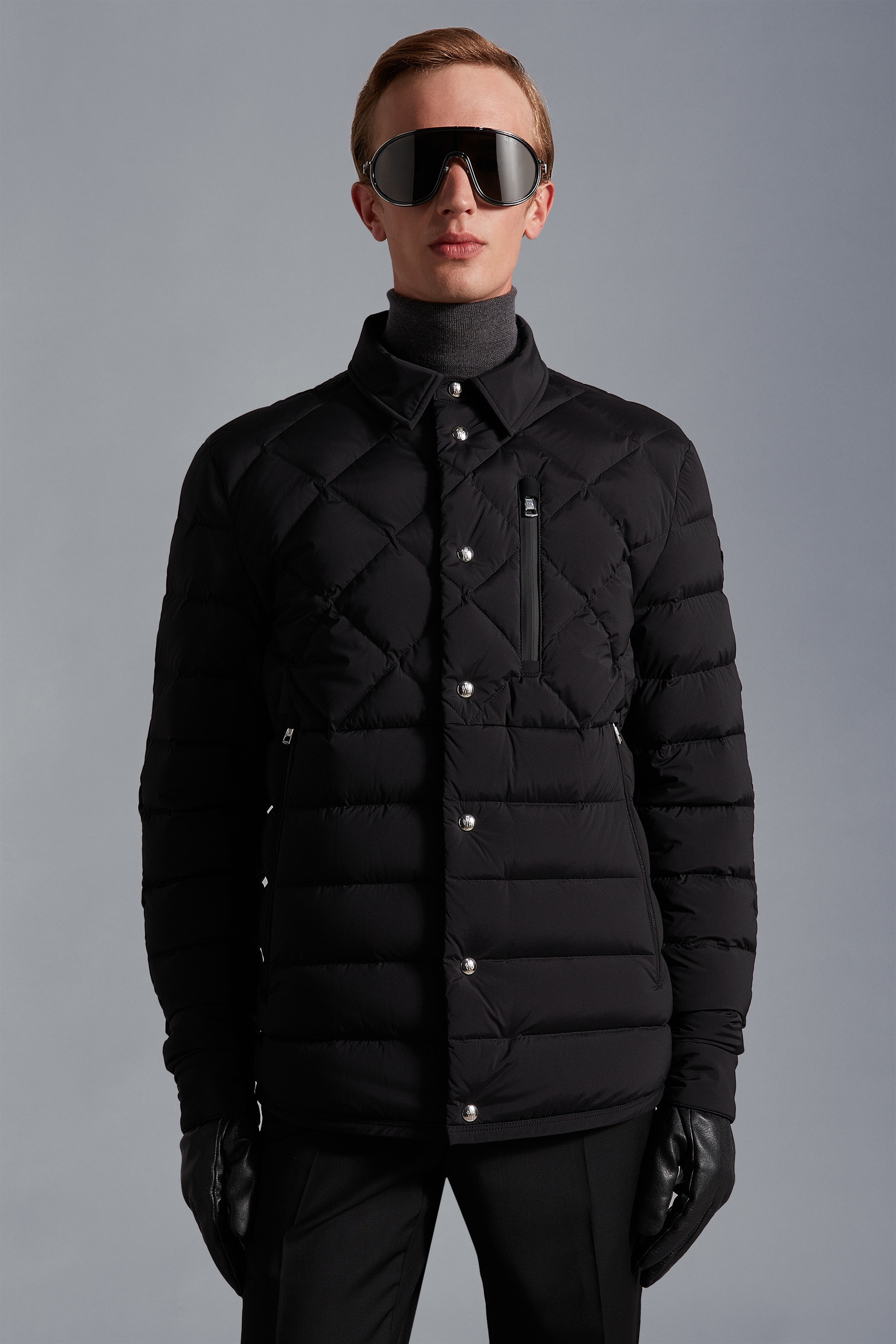 Moncler Veillat Down Shacket | REVERSIBLE