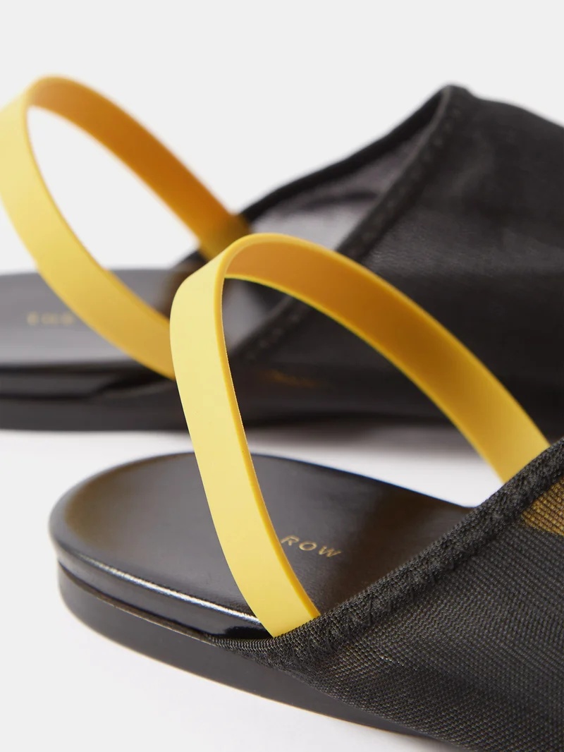 The Row Mesh slingback sandals | REVERSIBLE