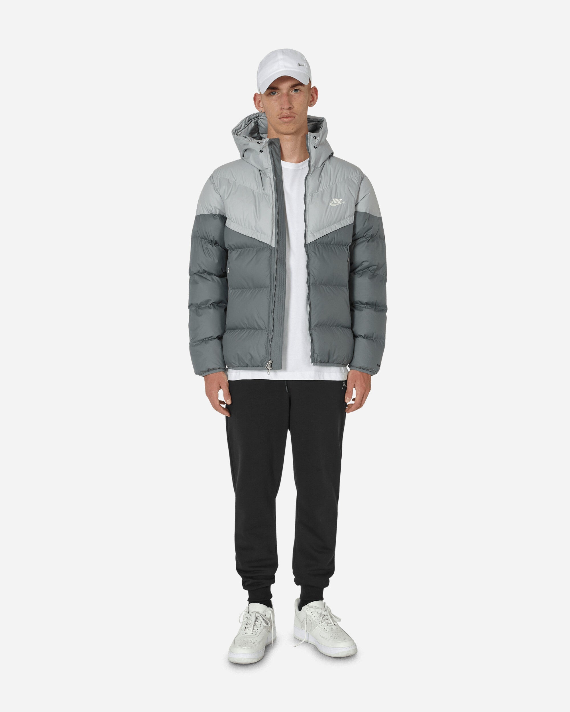 Nike Storm-FIT Windrunner Down Jacket Smoke Grey | slamjam | REVERSIBLE