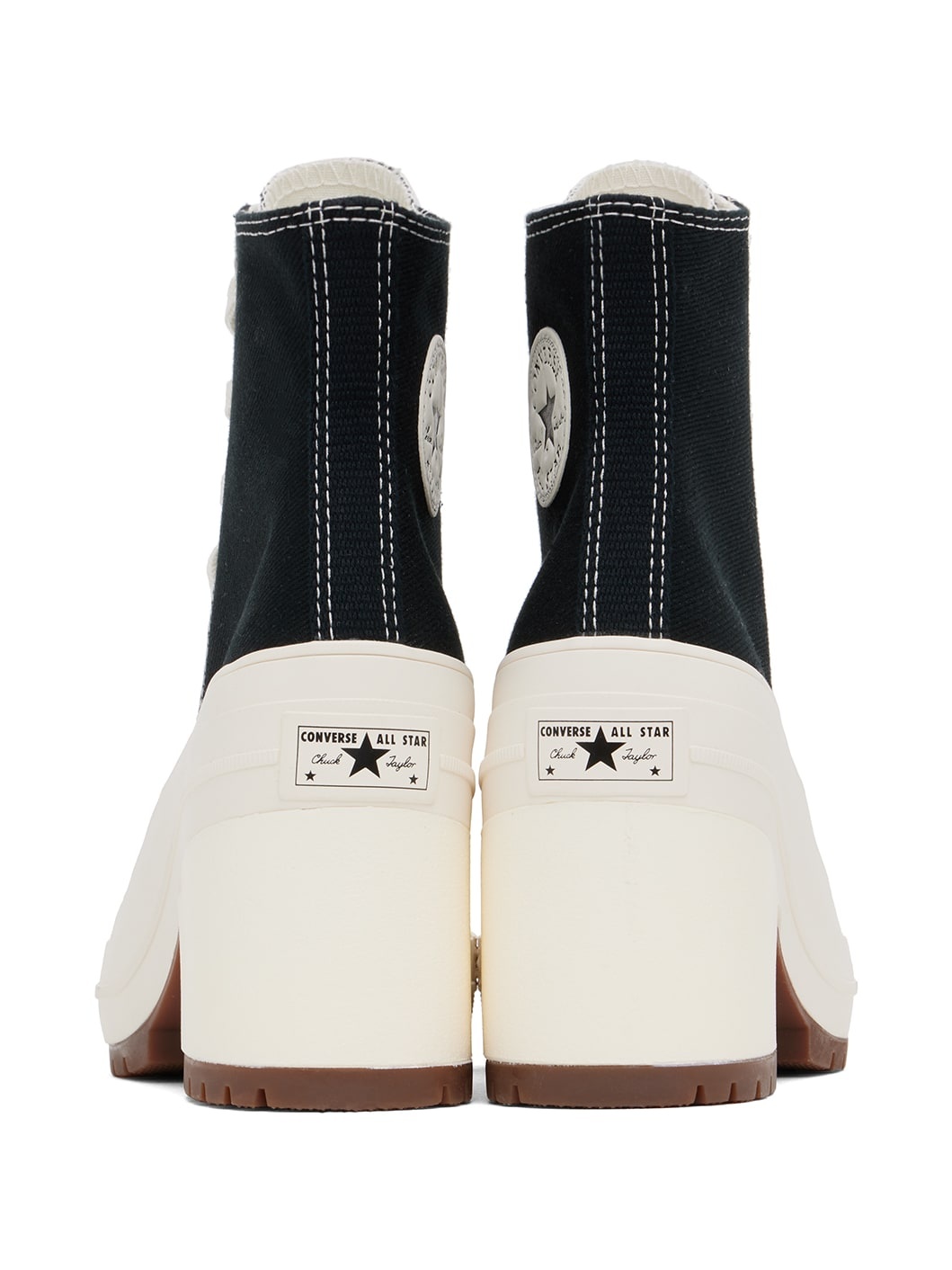 Converse Black Chuck 70 De Luxe Heels | REVERSIBLE