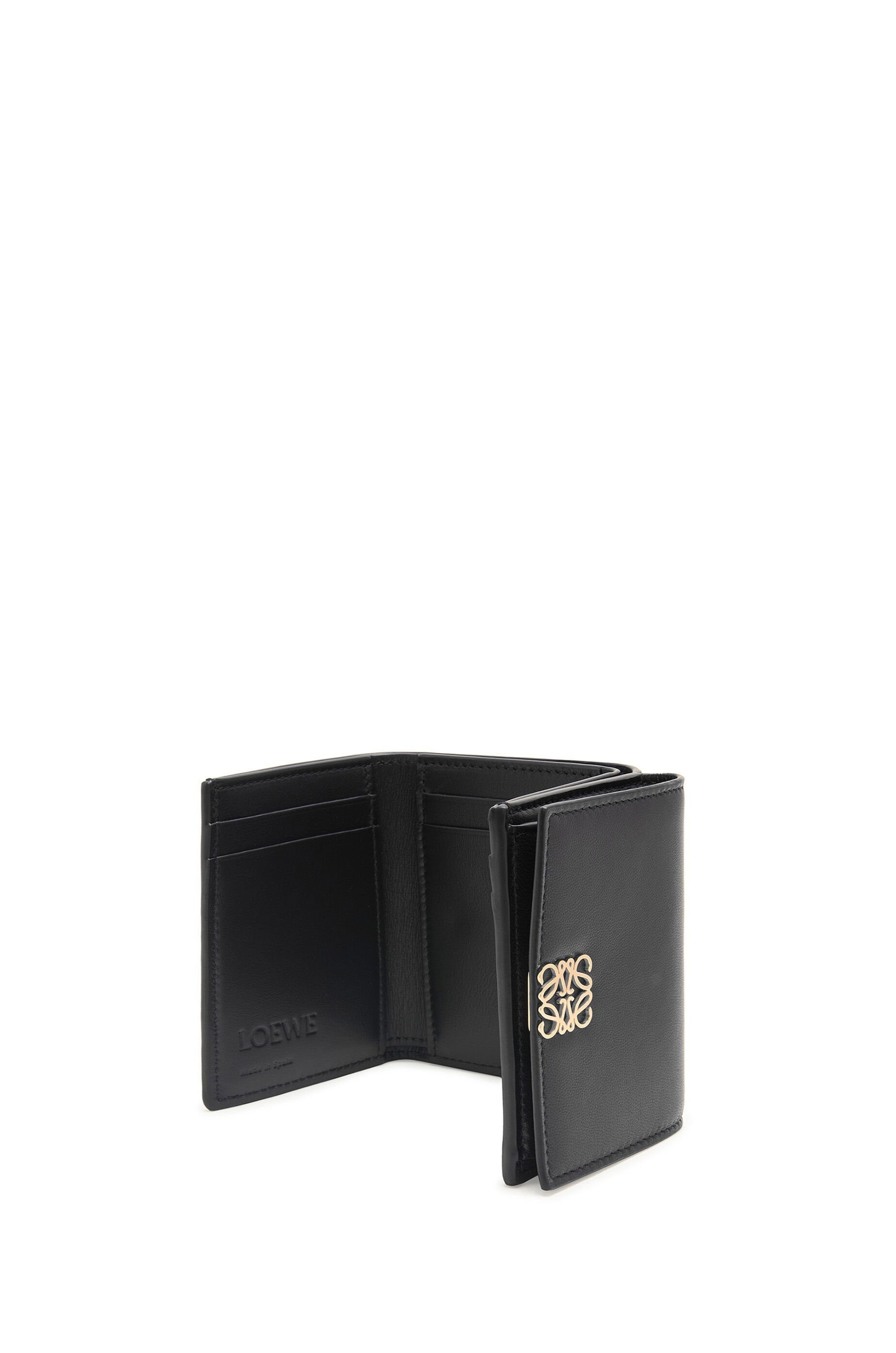 Loewe Puffer Anagram trifold wallet in shiny nappa calfskin | REVERSIBLE