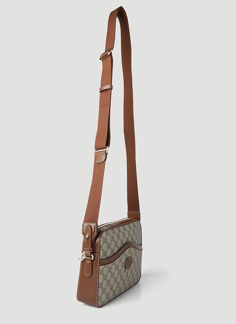 GUCCI Gucci Men Interlocking G Supreme Crossbody Bag | luosophy ...