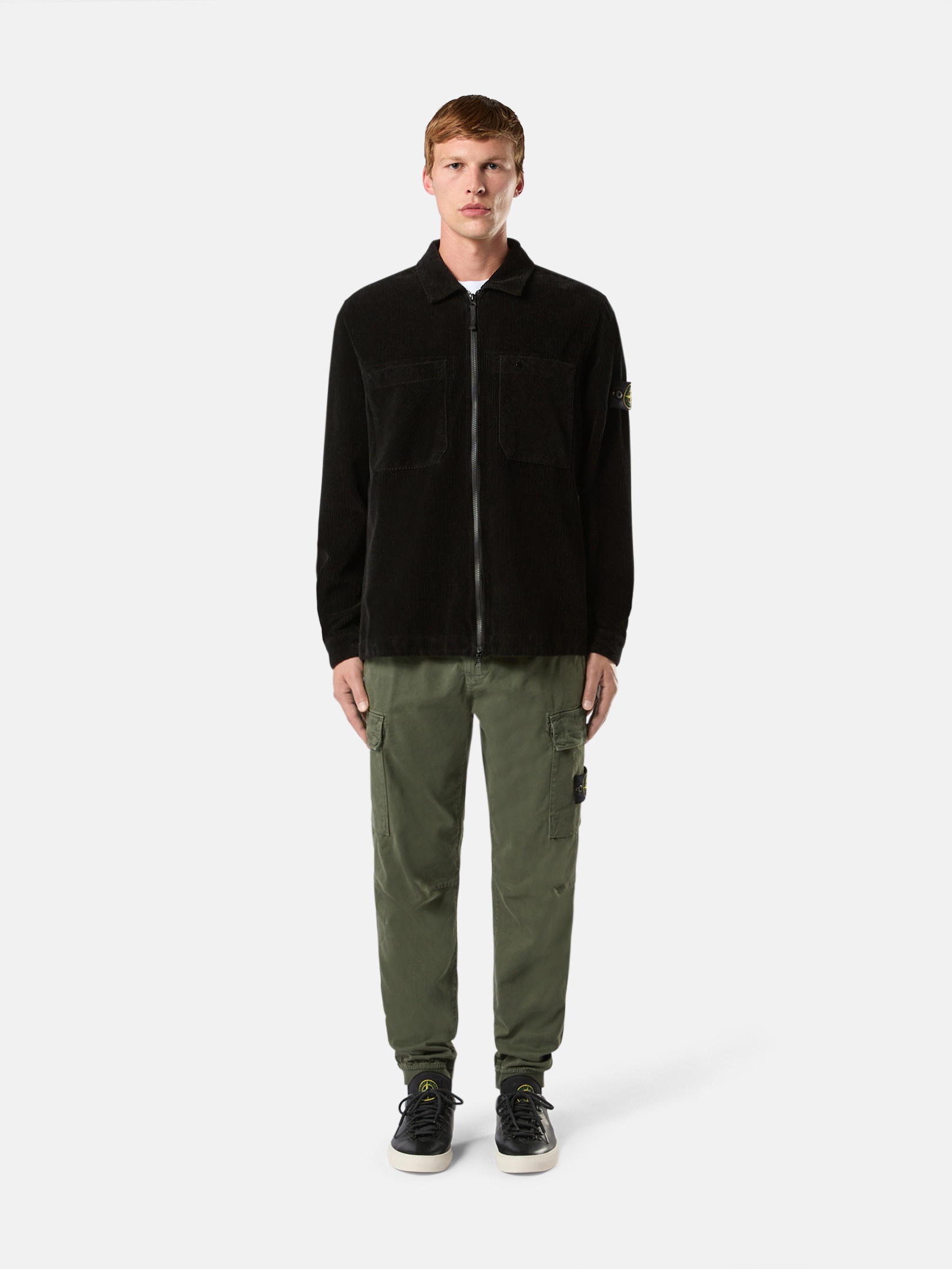 Stone Island 11604 ORGANIC COTTON CORDUROY 800 | REVERSIBLE