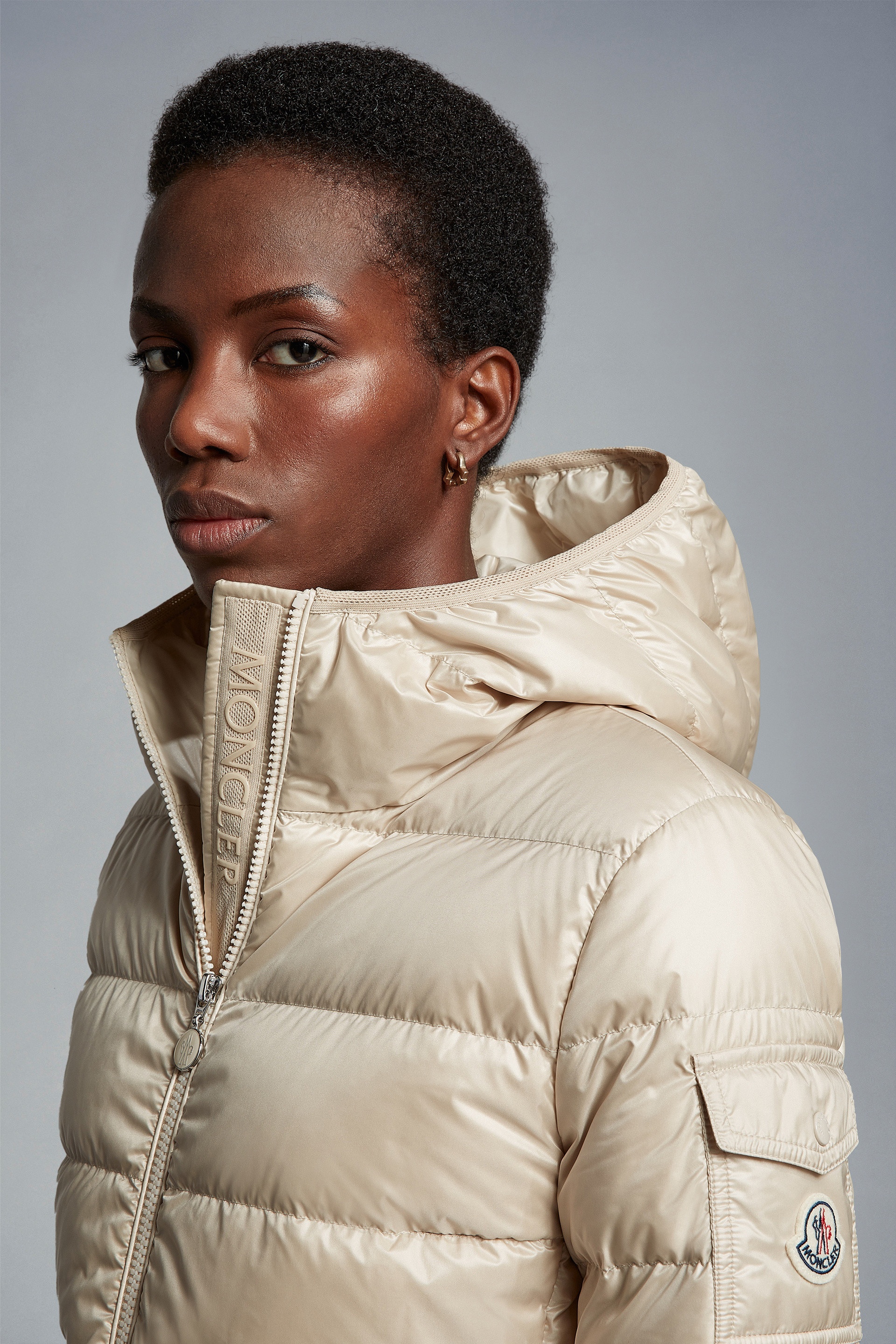 Moncler Gles Short Down Jacket | REVERSIBLE