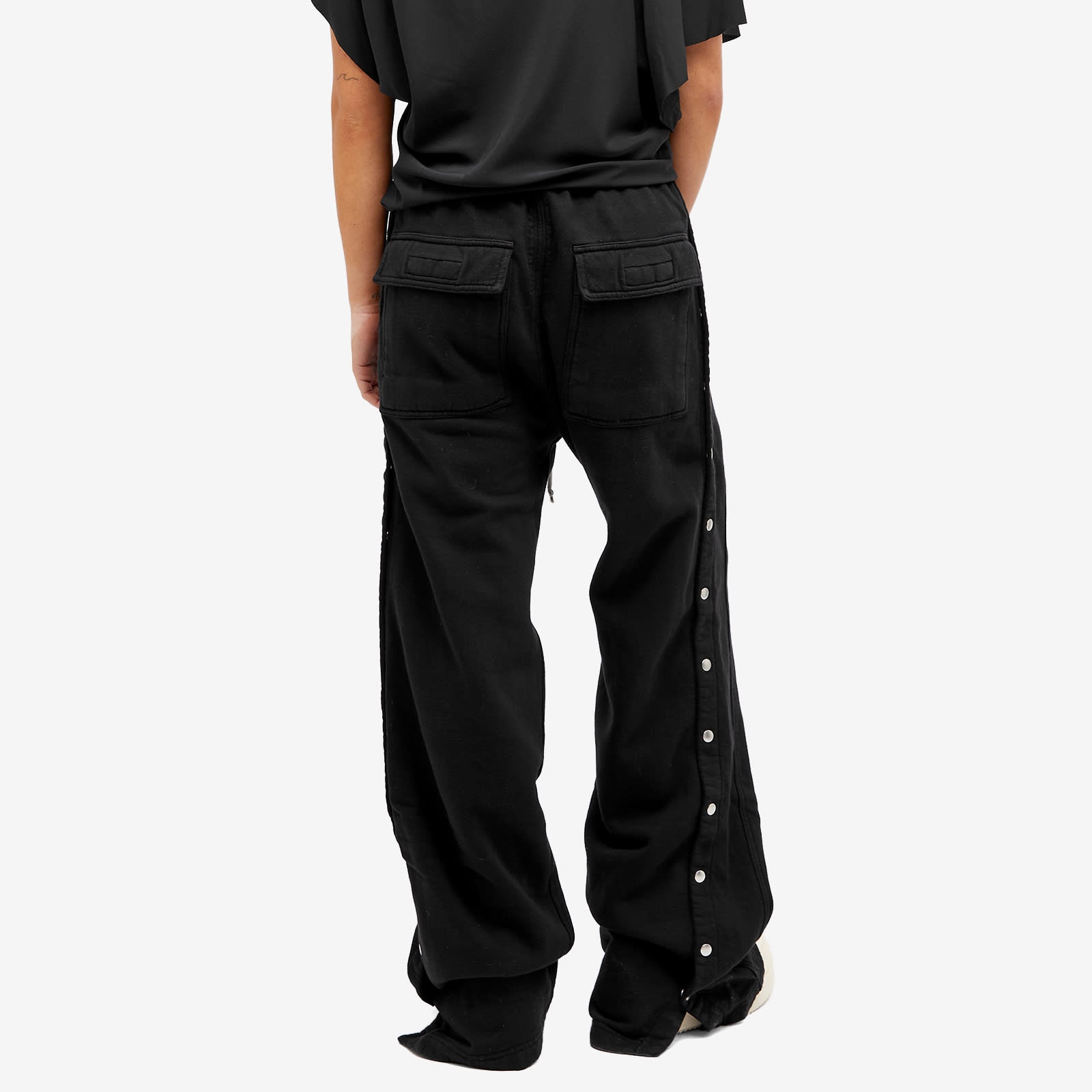 Rick Owens DRKSHDW Rick Owens DRKSHDW Wide Leg Pusher Pants | REVERSIBLE