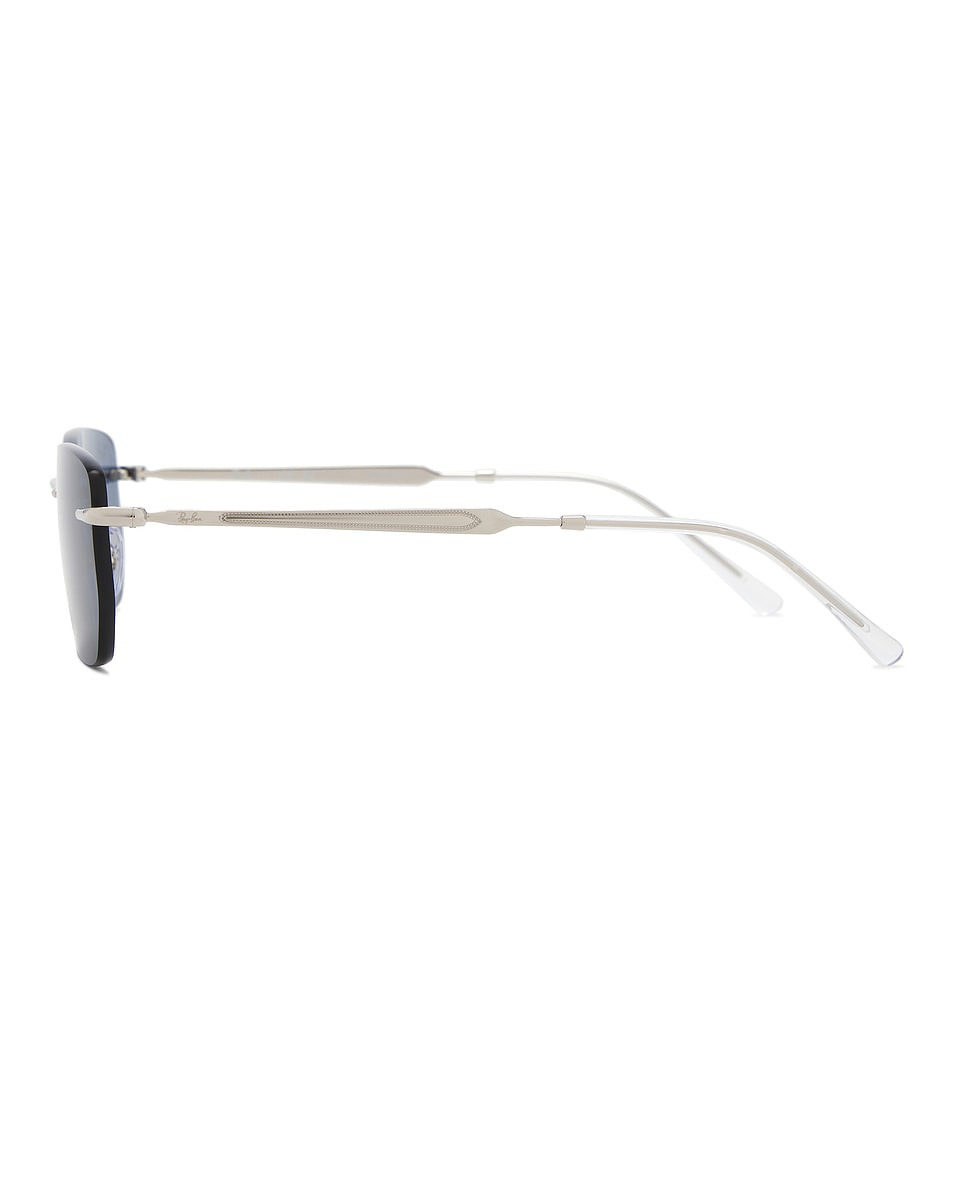 Ray-Ban Rectangular Rimless Sunglasses | REVERSIBLE