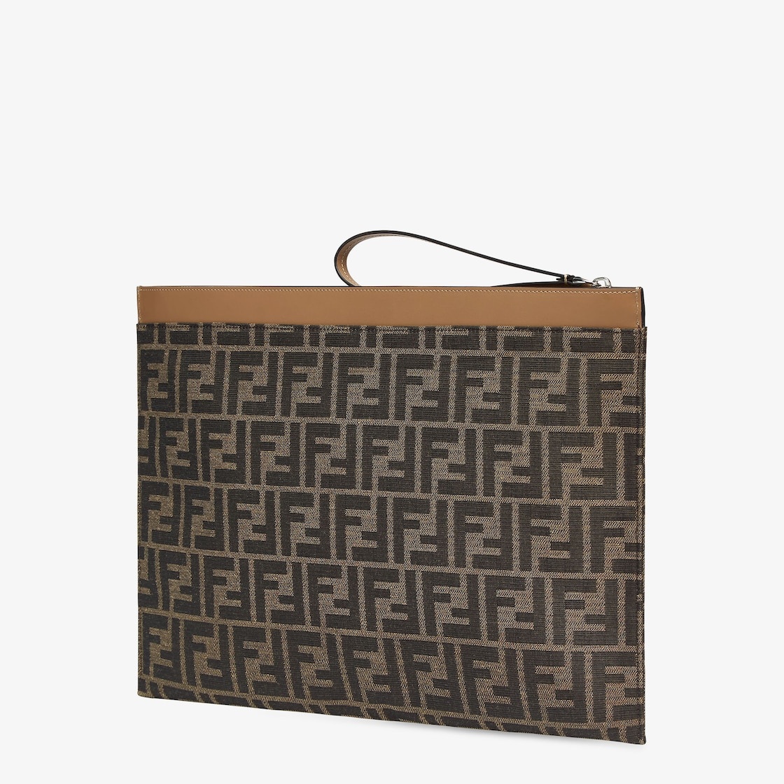 FENDI Large Flat FF Pouch | REVERSIBLE