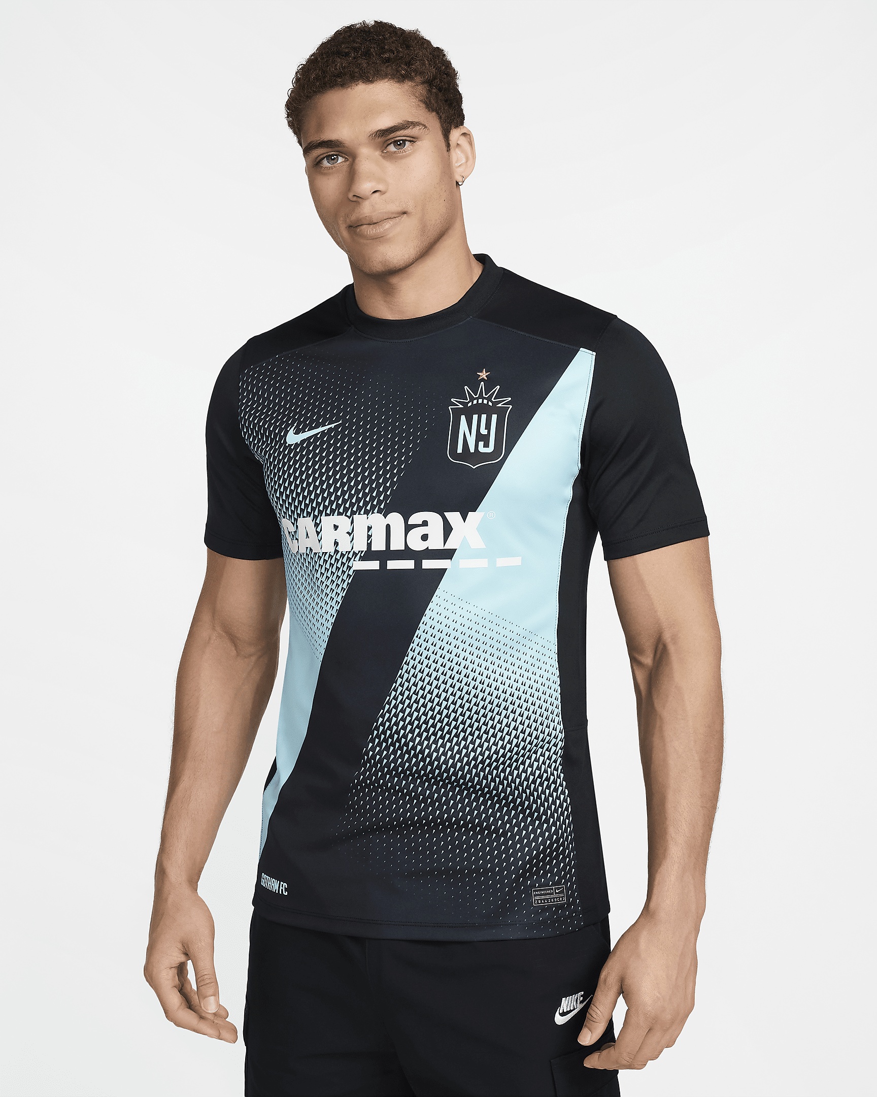 Nike NJ/NY Gotham FC 2024 Stadium Primary Nike Men's Dri-FIT NWSL ...