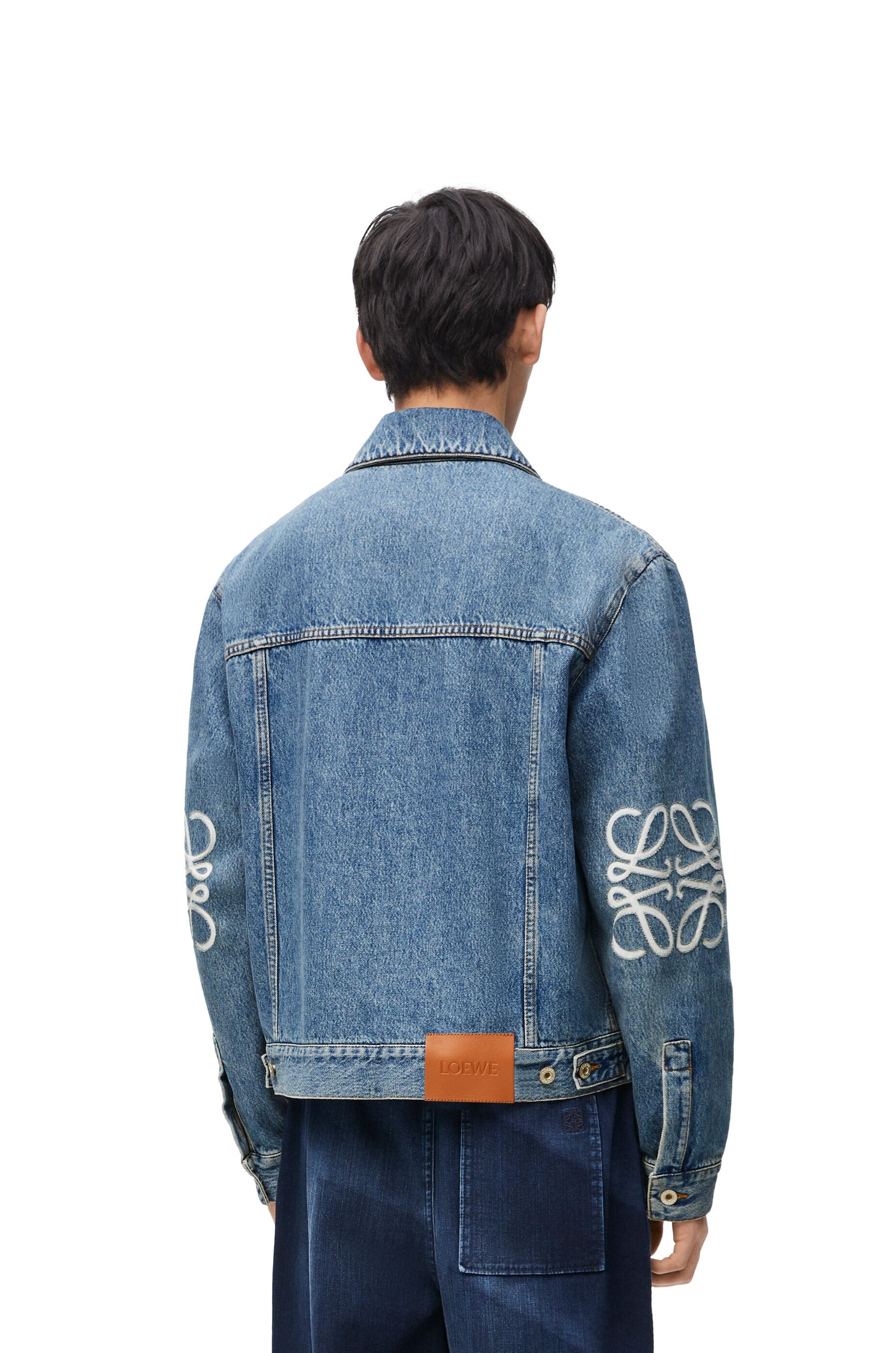 Loewe Anagram jacket in denim | REVERSIBLE