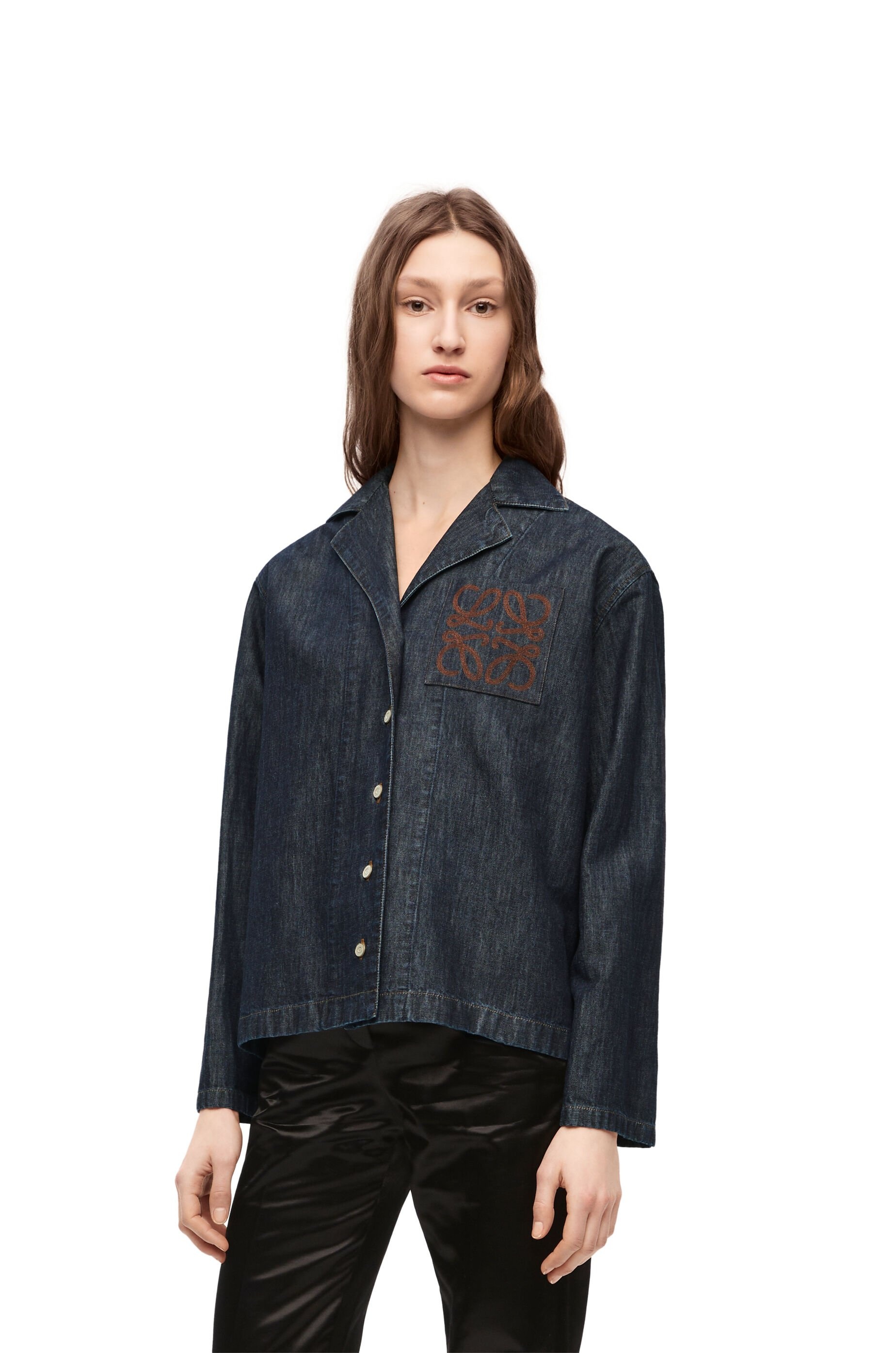 Loewe Pyjama blouse in denim | REVERSIBLE