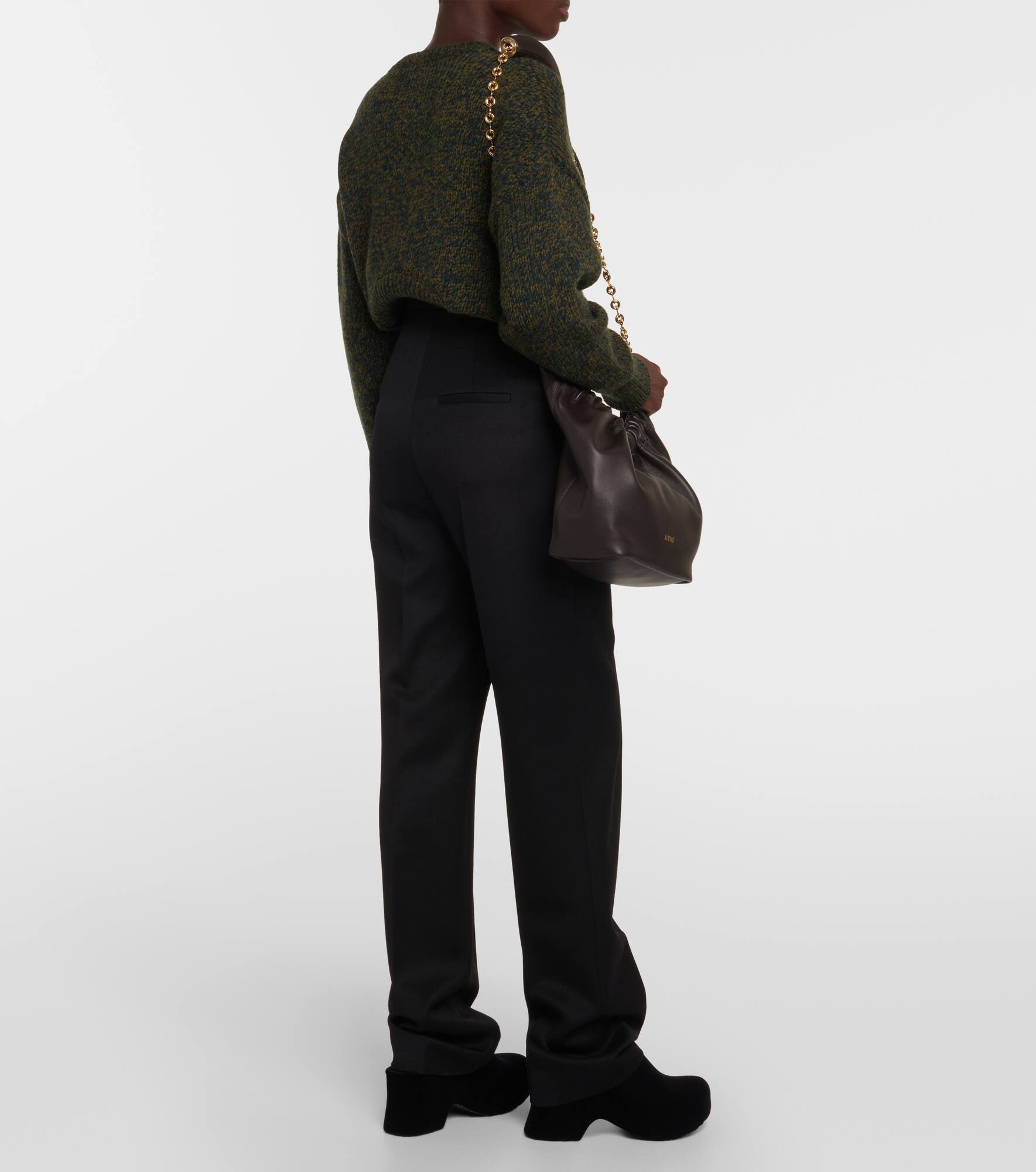 Loewe Wool strapless jumpsuit | REVERSIBLE