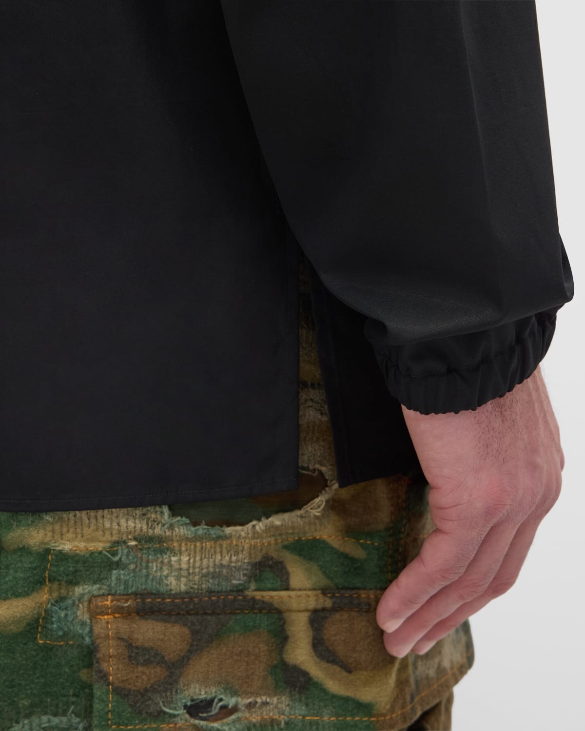 Givenchy Men's Boxy Zip Logo Overshirt | REVERSIBLE