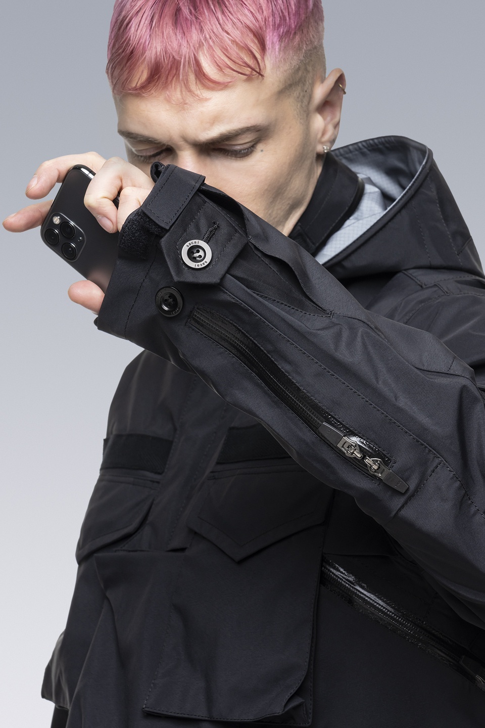 ACRONYM SAC-J2761 sacai / ACRONYM Field Jacket Black ACRONYM SAC-J2761 sacai / ACRONYM Field Jacket Black