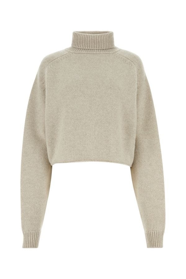 The Row The Row Woman Oversize Chalk Cashmere Ehud Sweater | luosophy ...