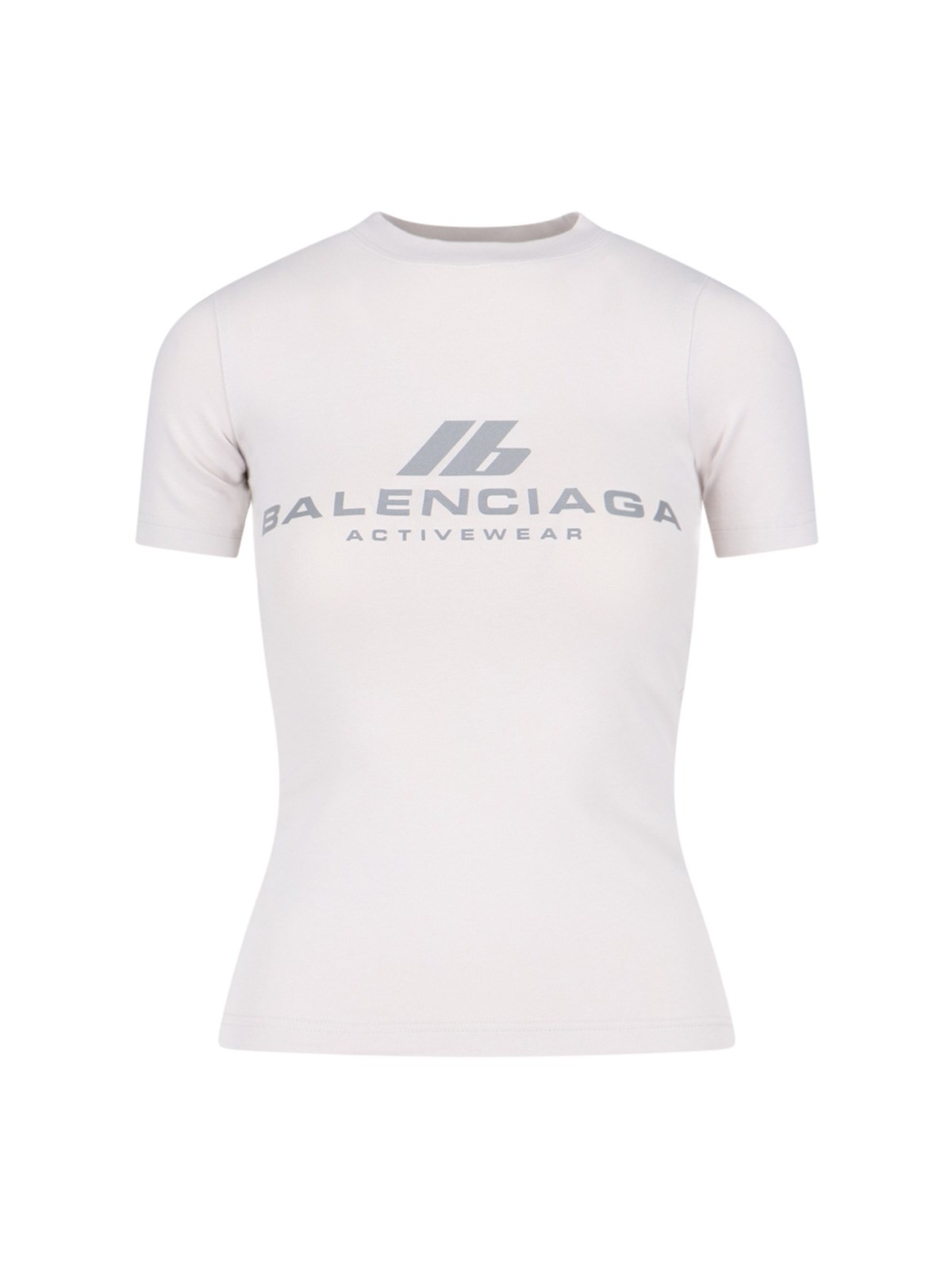 BALENCIAGA 'ACTIVEWEAR' STRETCH JERSEY T-SHIRT | sugar BALENCIAGA 'ACTIVEWEAR' STRETCH JERSEY T-SHIRT | sugar