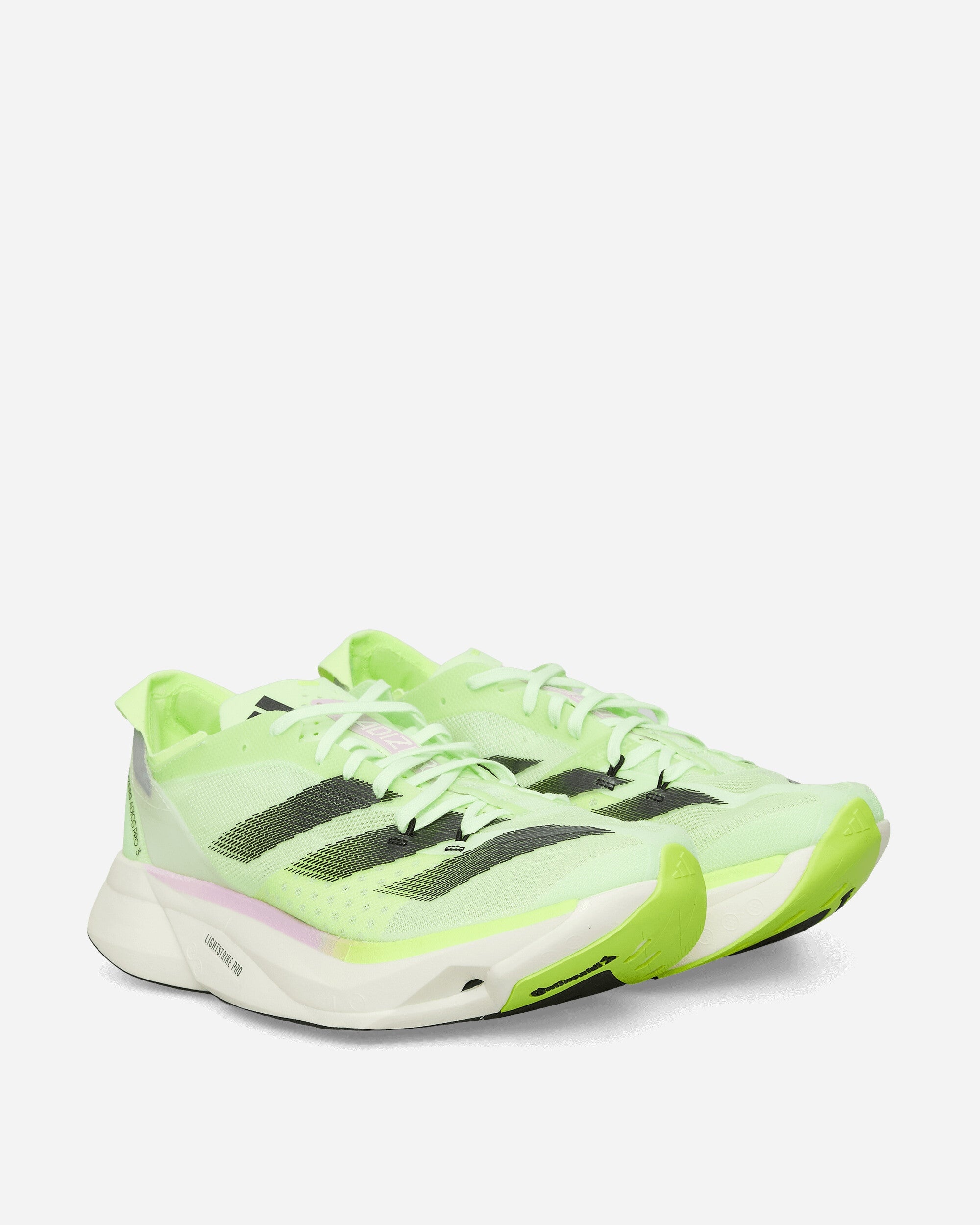 adidas Adizero Adios Pro 3 Green Sneakers Spark / Aurora Met | REVERSIBLE