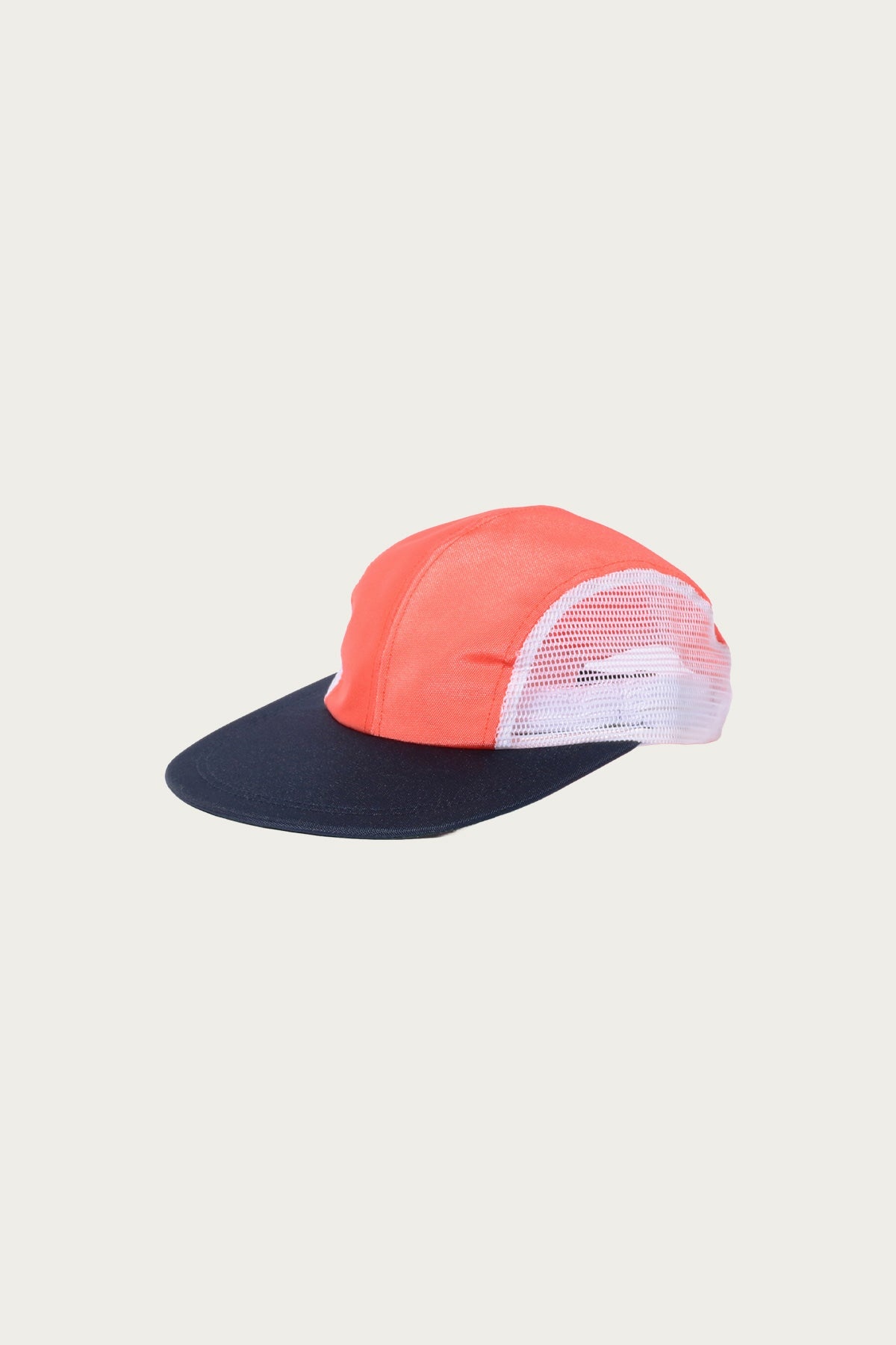 BEAMS PLUS 4 Panel Side Mesh Long Bill Cap - BP Orange | REVERSIBLE