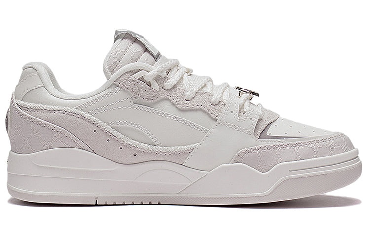 Li-Ning Li-Ning Moon White Dream Catching 'White Grey' AGCS251-5 ...