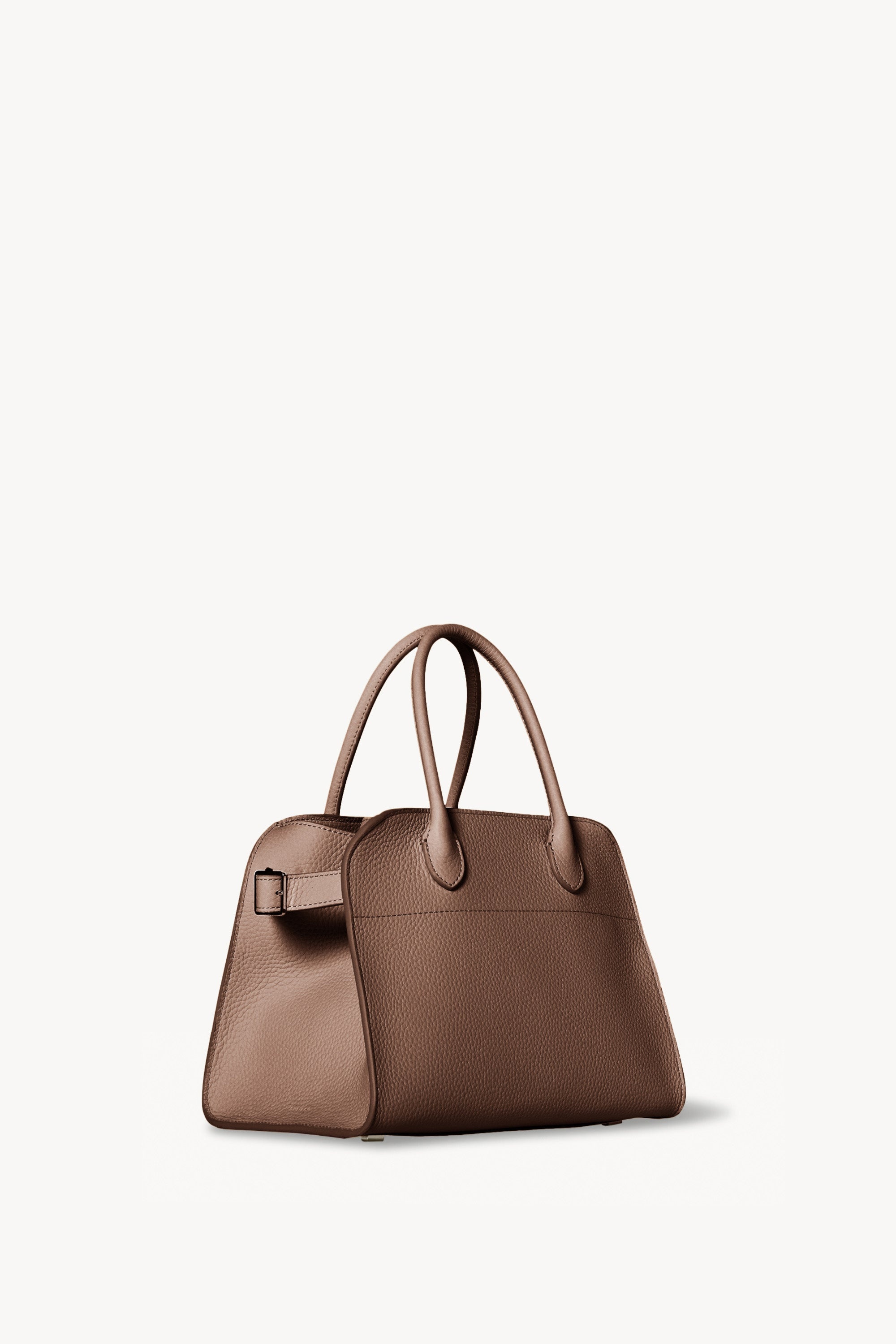 The Row Soft Margaux 12 Bag in Leather | REVERSIBLE